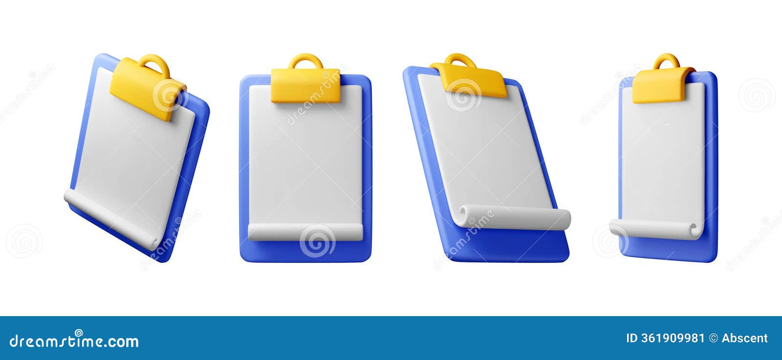 3D Render Folder Icon Isolated On White Background Stock Photo ...