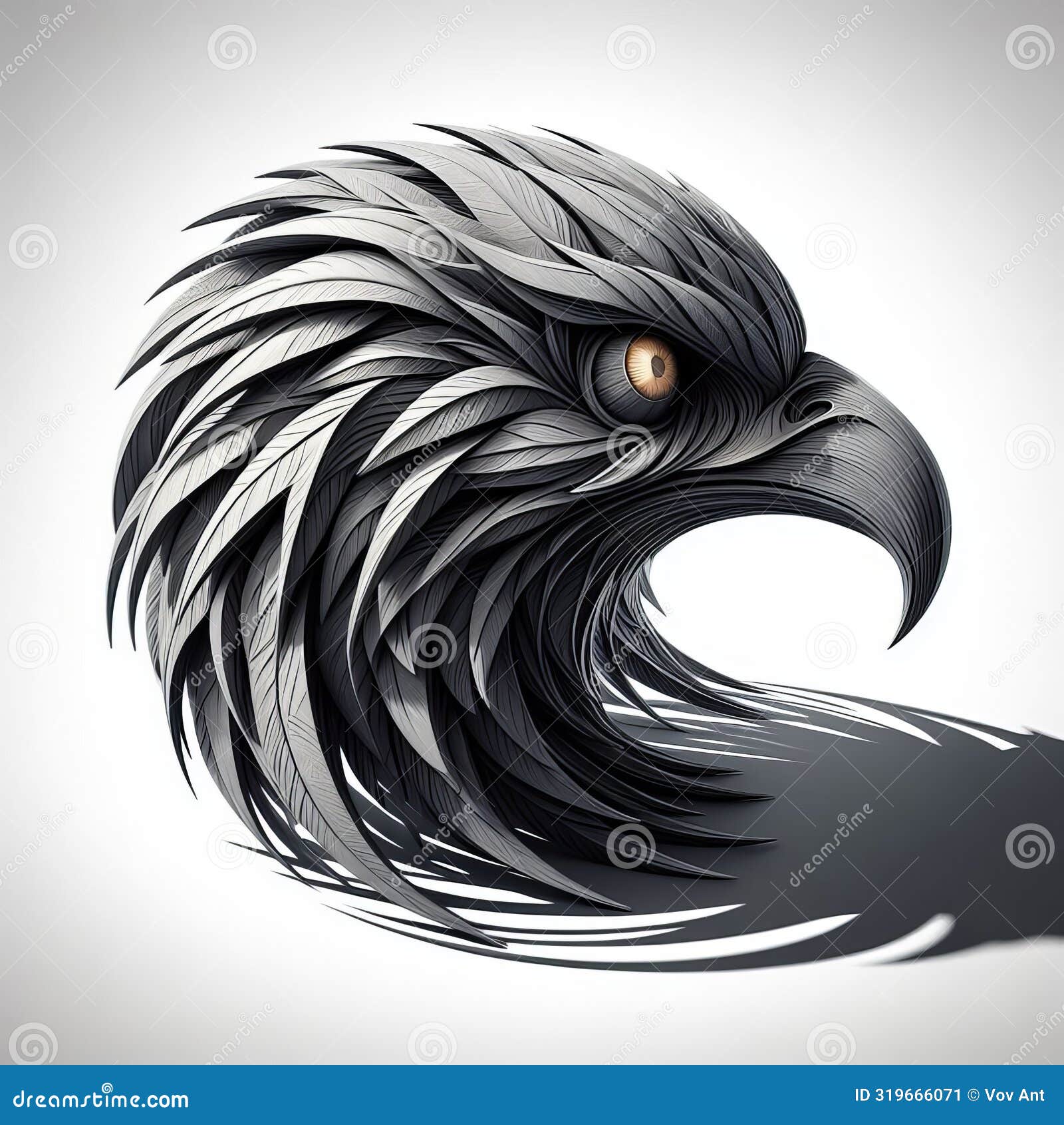 117 16. 3D Shadow_ a Shadow Effect that Creates a Three-dimnsio Stock ...