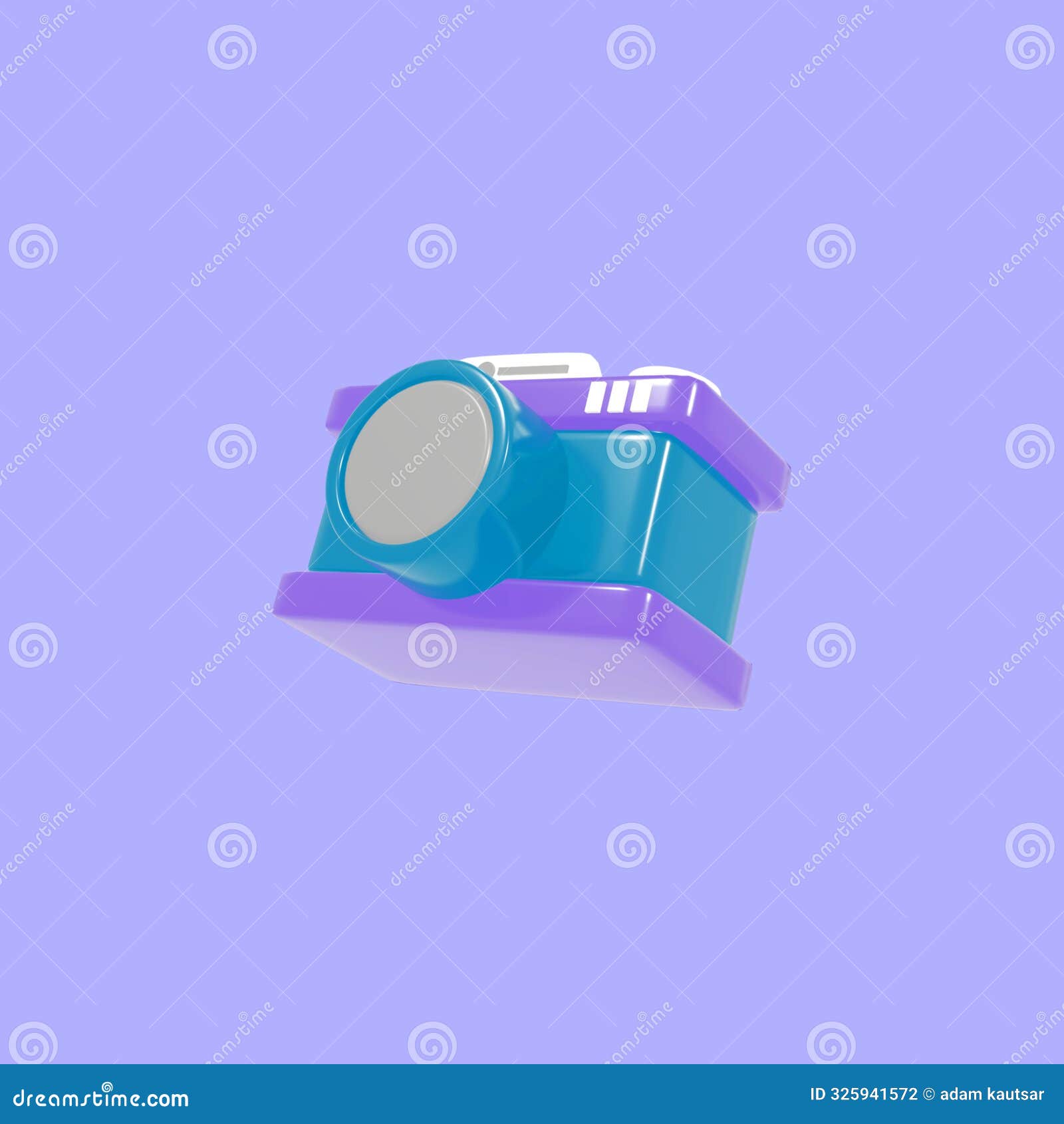 3d Shape of Camera Illustration Stock Illustration - Illustration of ...