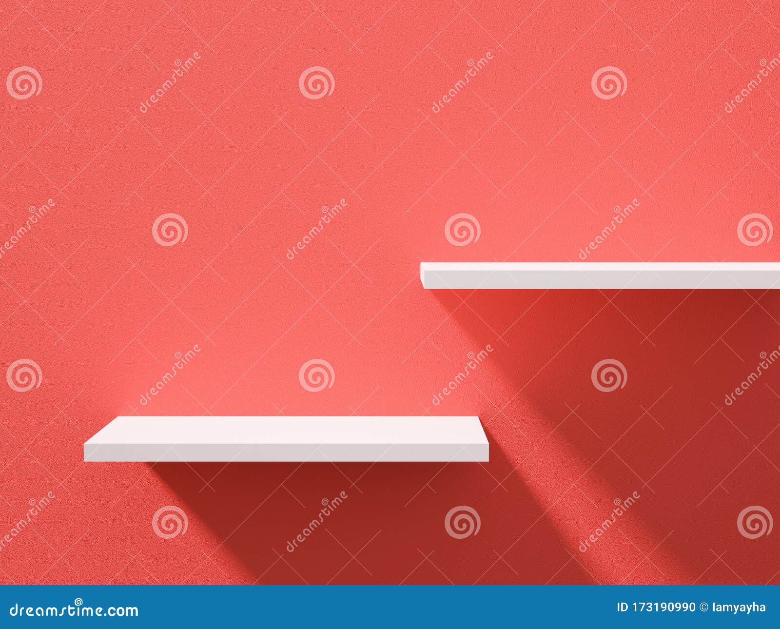 3d Shelves Display. 3d Rendering Design for Product Object and Exhibit ...