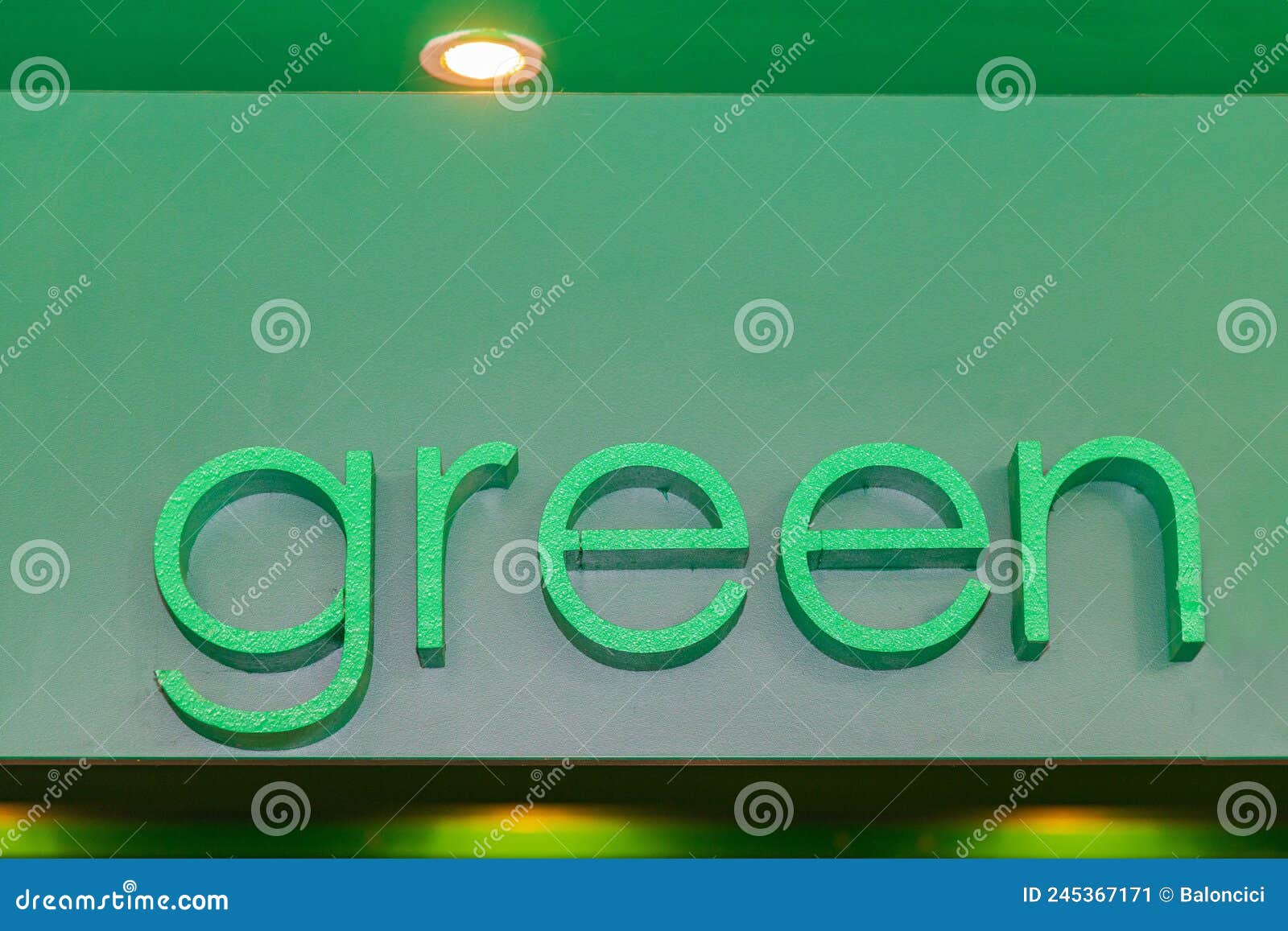 3d Sign Green stock image. Image of green, font, colour - 245367171