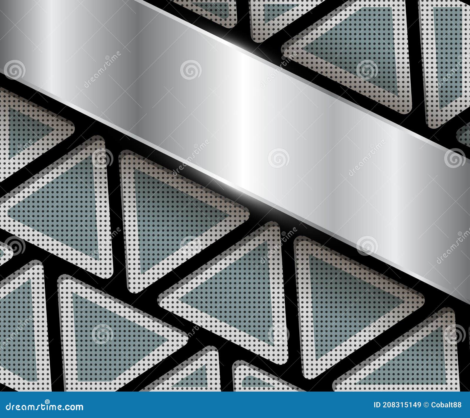 Perforated Abstract Pixel City Background Stock Image | CartoonDealer ...