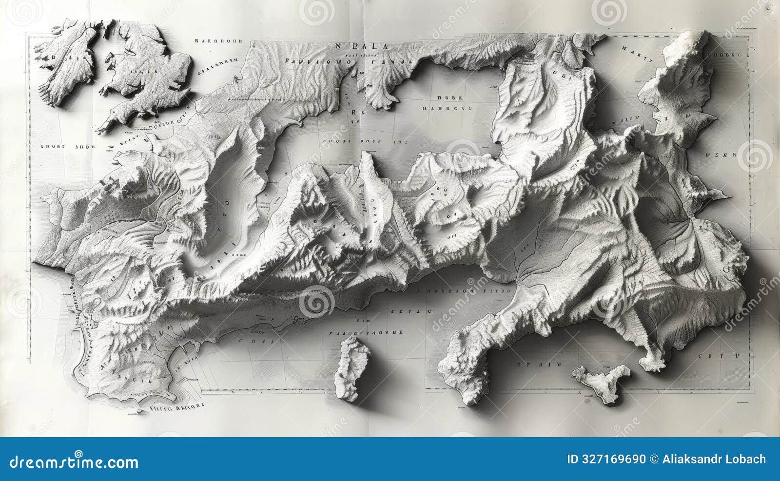 3D Silver Metallic Embossed World Map. Silver World Map Stock Photo ...