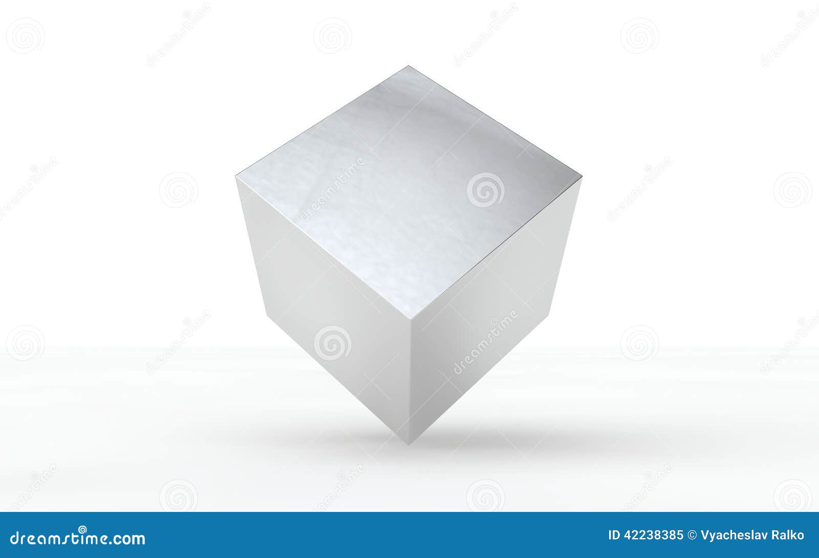 3d Silver Shiny Cube Graphic Design Stock Illustrations – 248 3d Silver ...