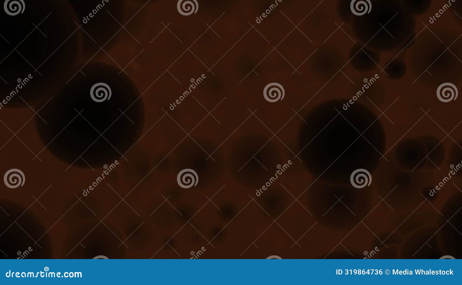 3d Simulation of Cells in Microscopic View. Design. Red Blood Flow with ...