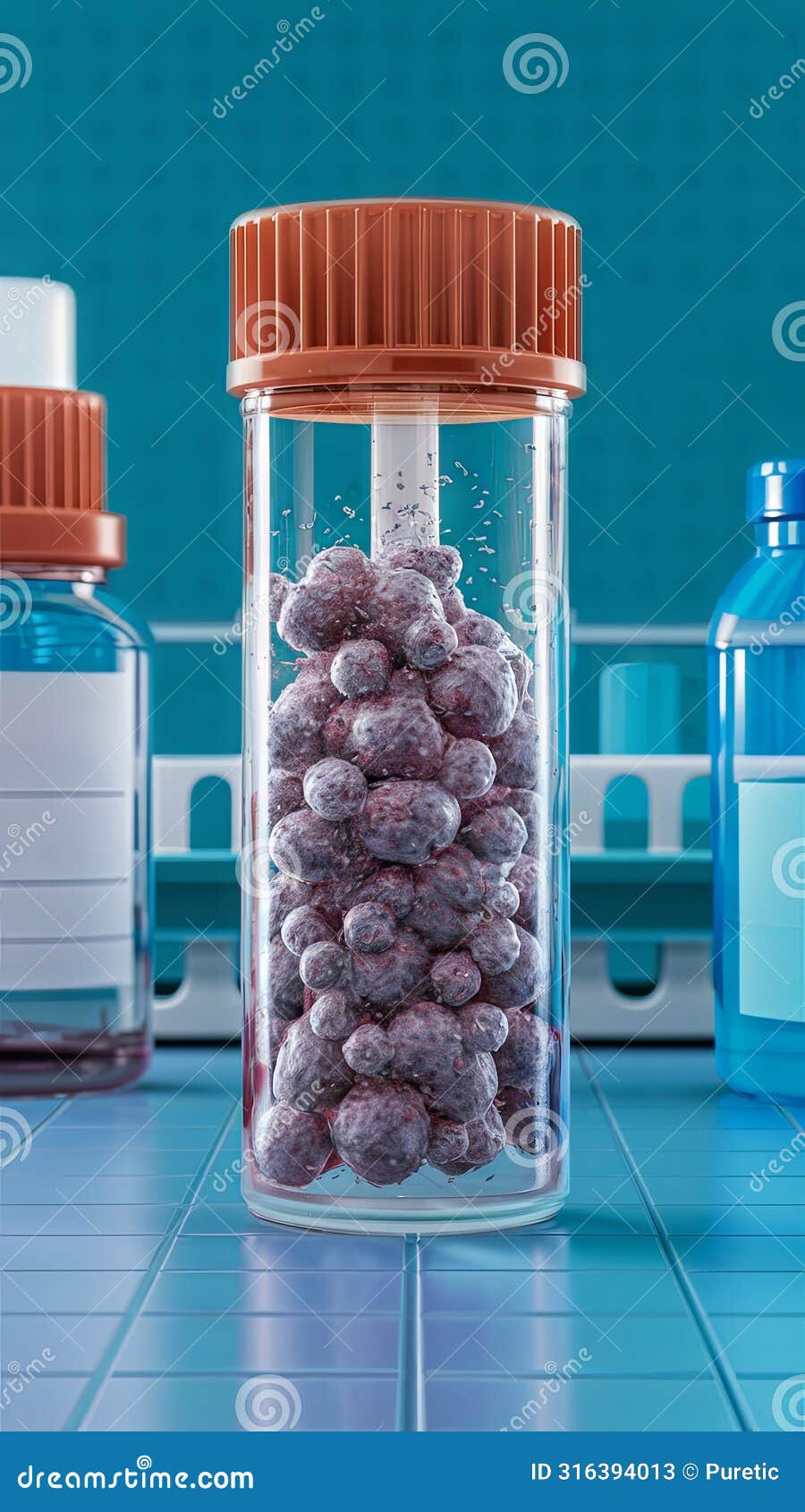 3D Simulation of Germs and Bacteria in a Scientific Laboratory ...