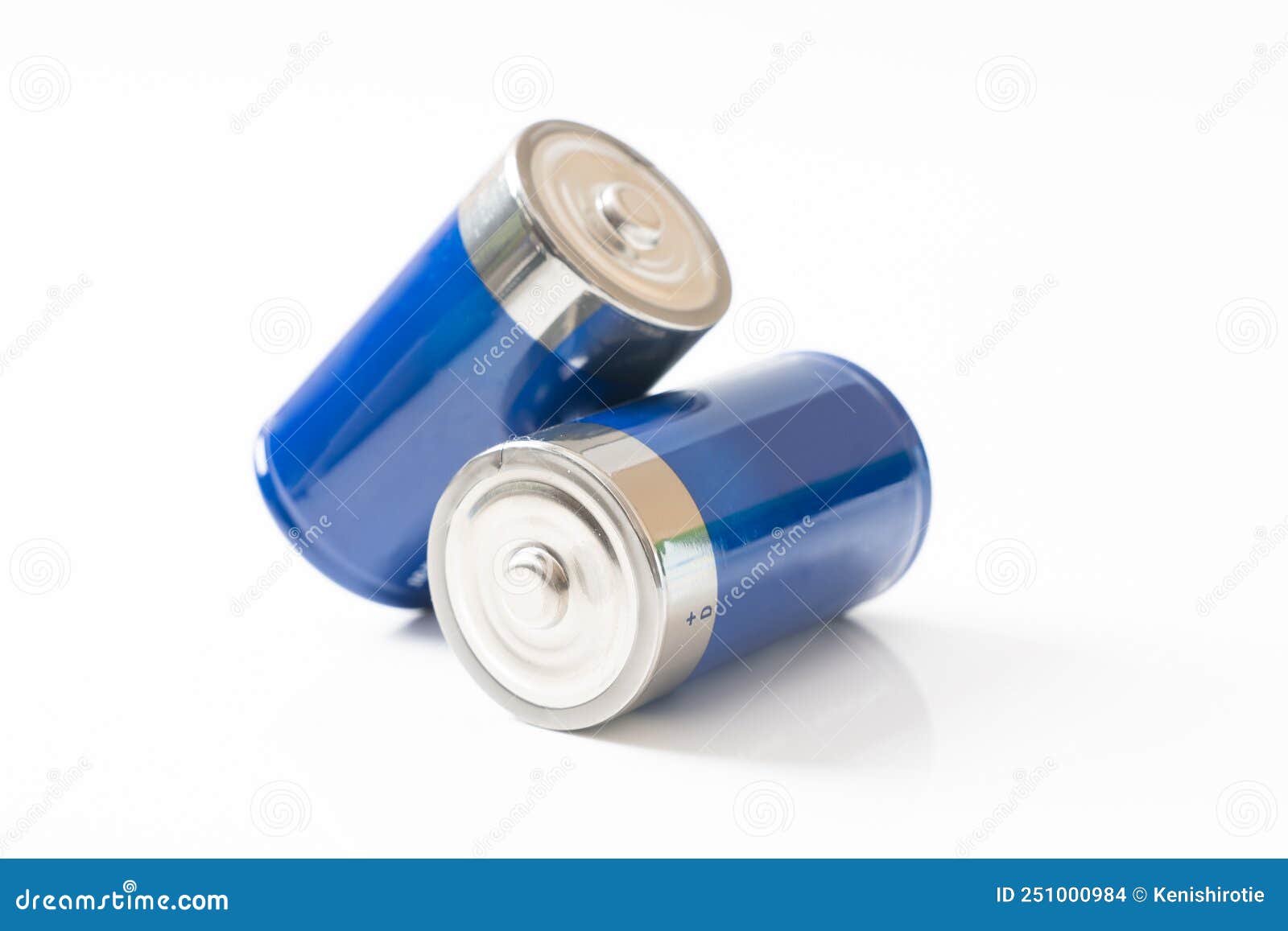 D Size Battery Isolated on White Background Stock Photo - Image of ...