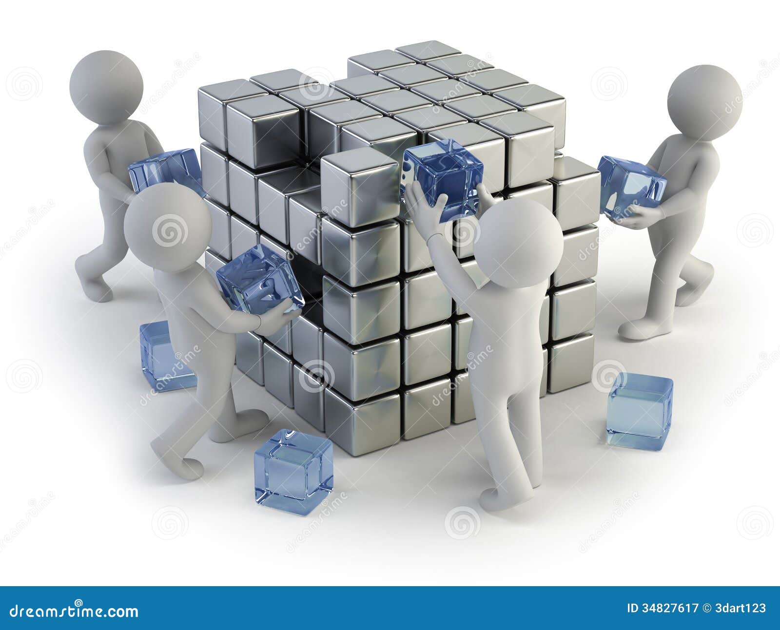 3d Small People - Concept of Creating Stock Illustration - Illustration ... 3d Small People - Concept of Creating Stock Illustration - Illustration ...
