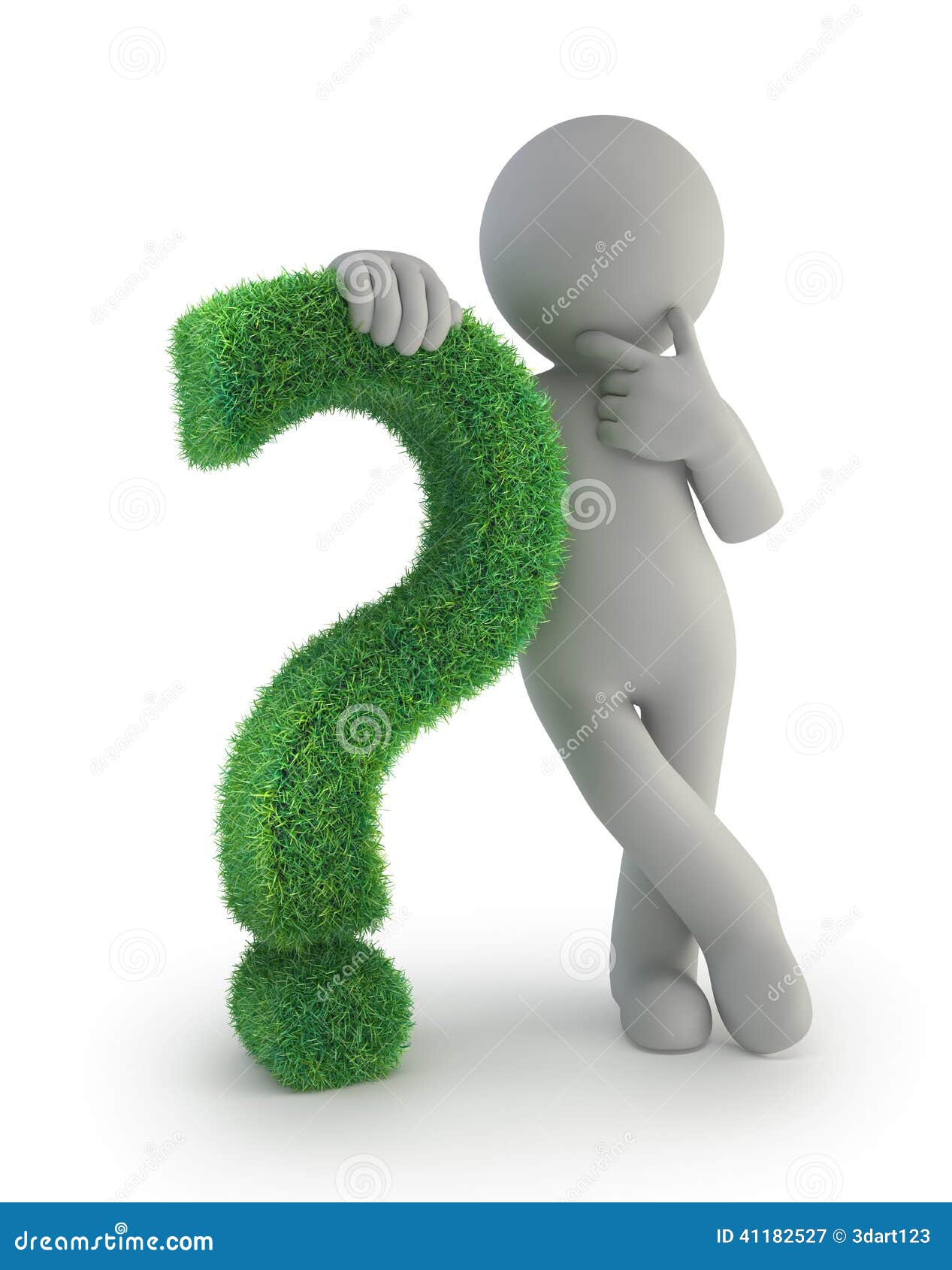 Green Question Mark Wallpaper