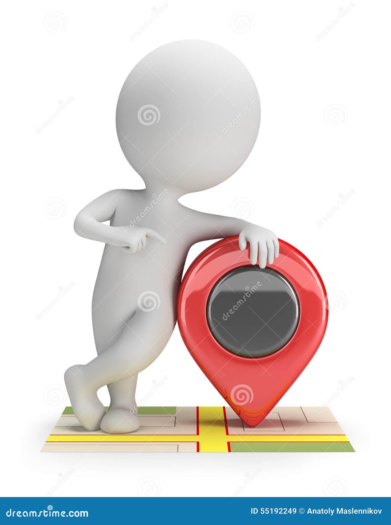 GPS Pointer On The Map. Image Pointer Royalty-Free Stock Photography ...