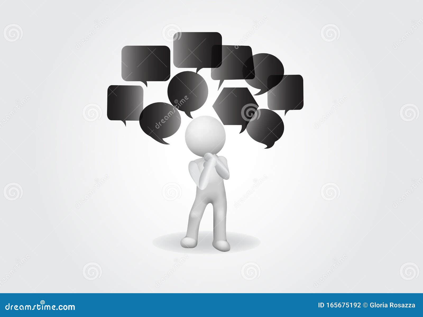 People Negative Rejection Gestures Body Non Verbal Communication ...