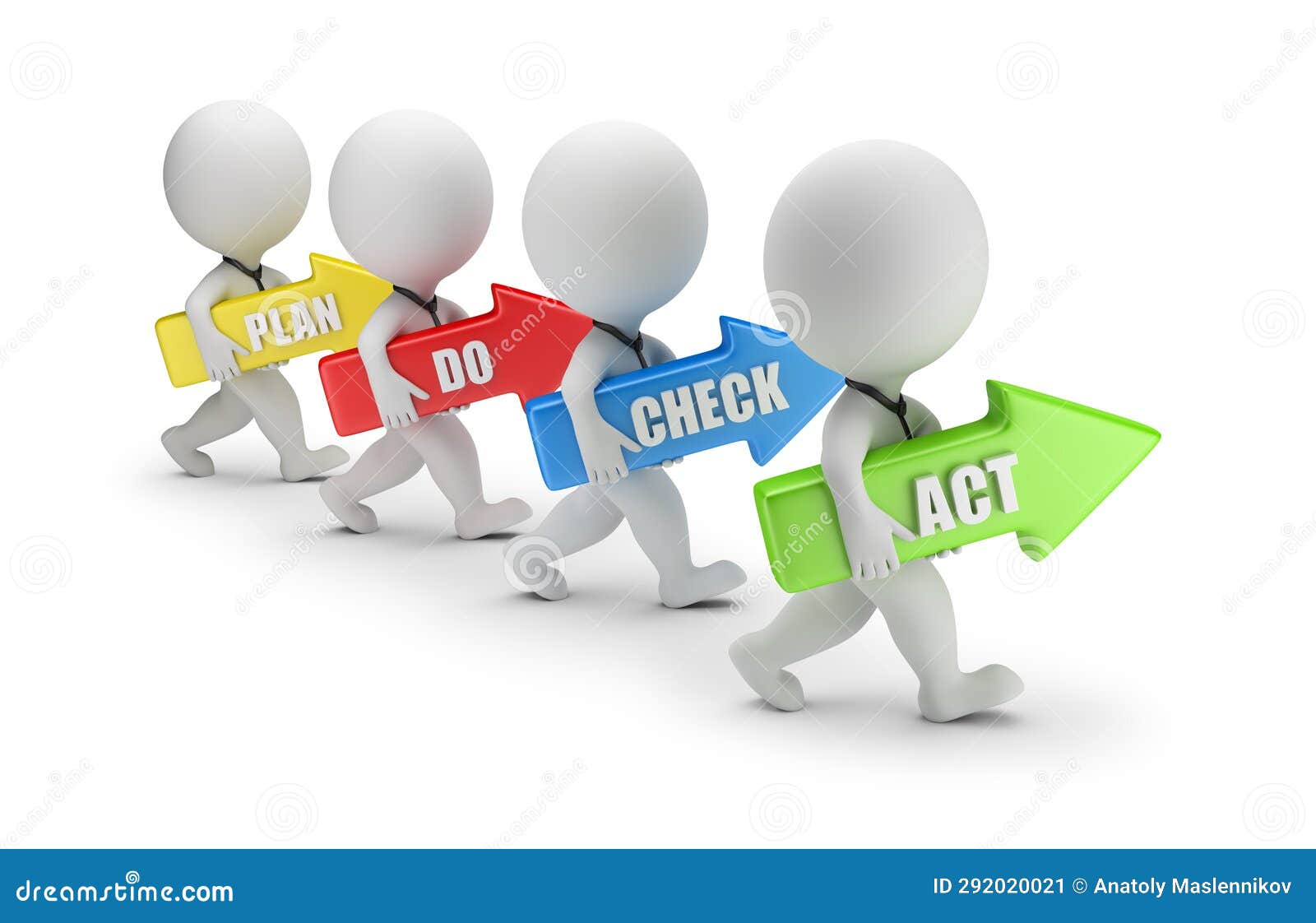 3d small people - teamwork stock illustration. Illustration of ...