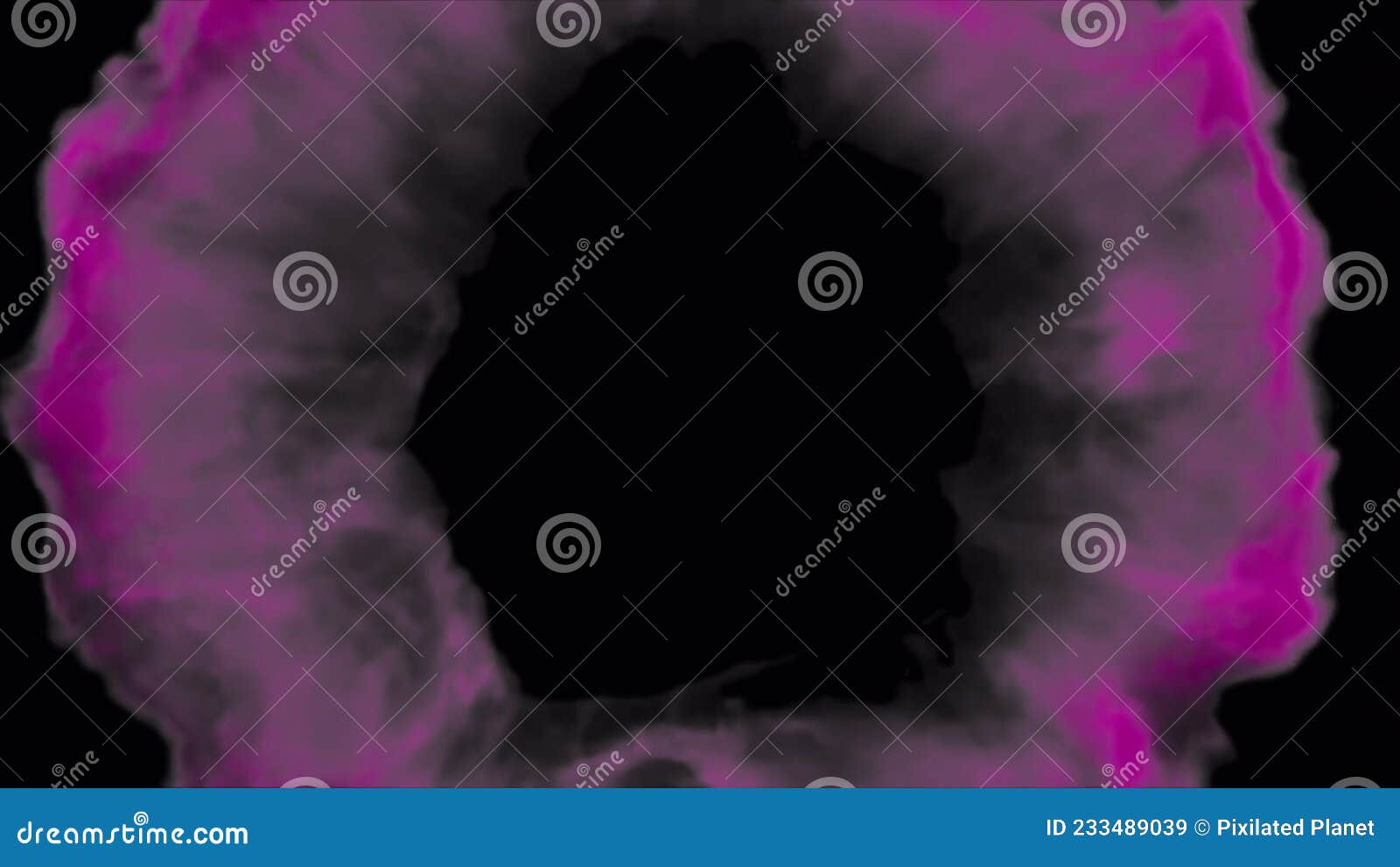 3d Smoke Explosion, Shock Wave Effect Magical Effect Isolated Stock ...