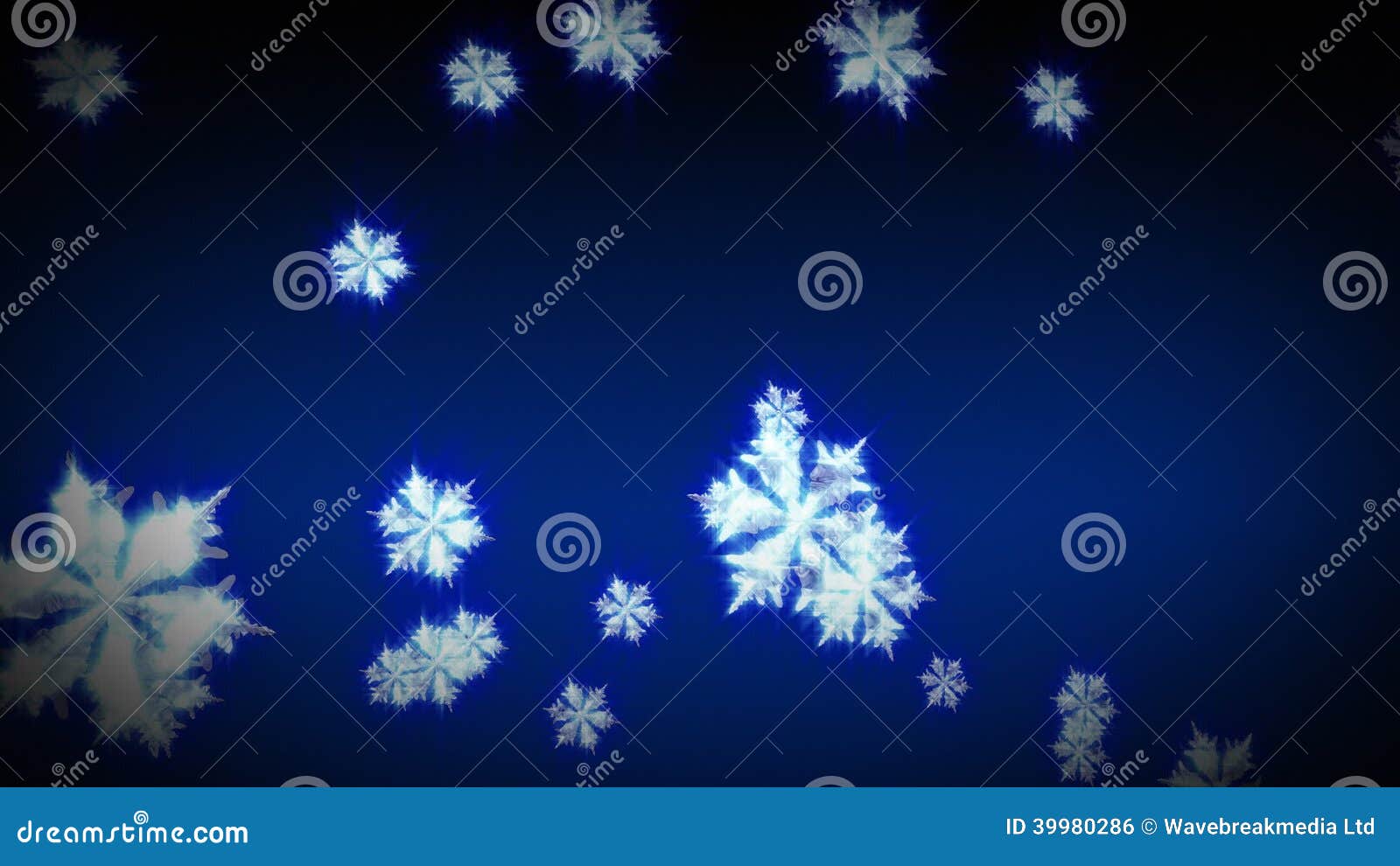 Snowflakes Falling Animation