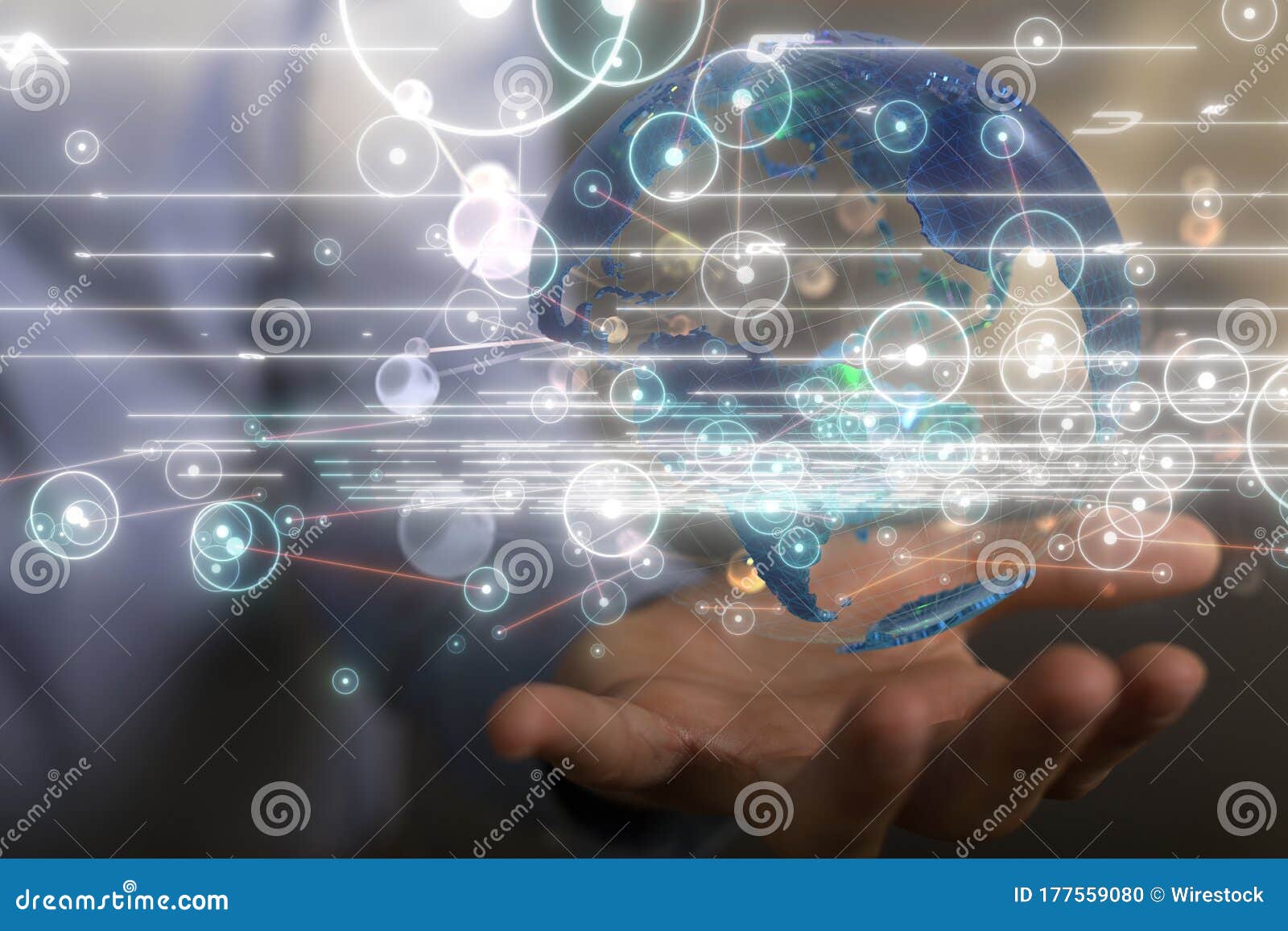 A 3d Social Human Connection Concept Stock Photo - Image of space ...