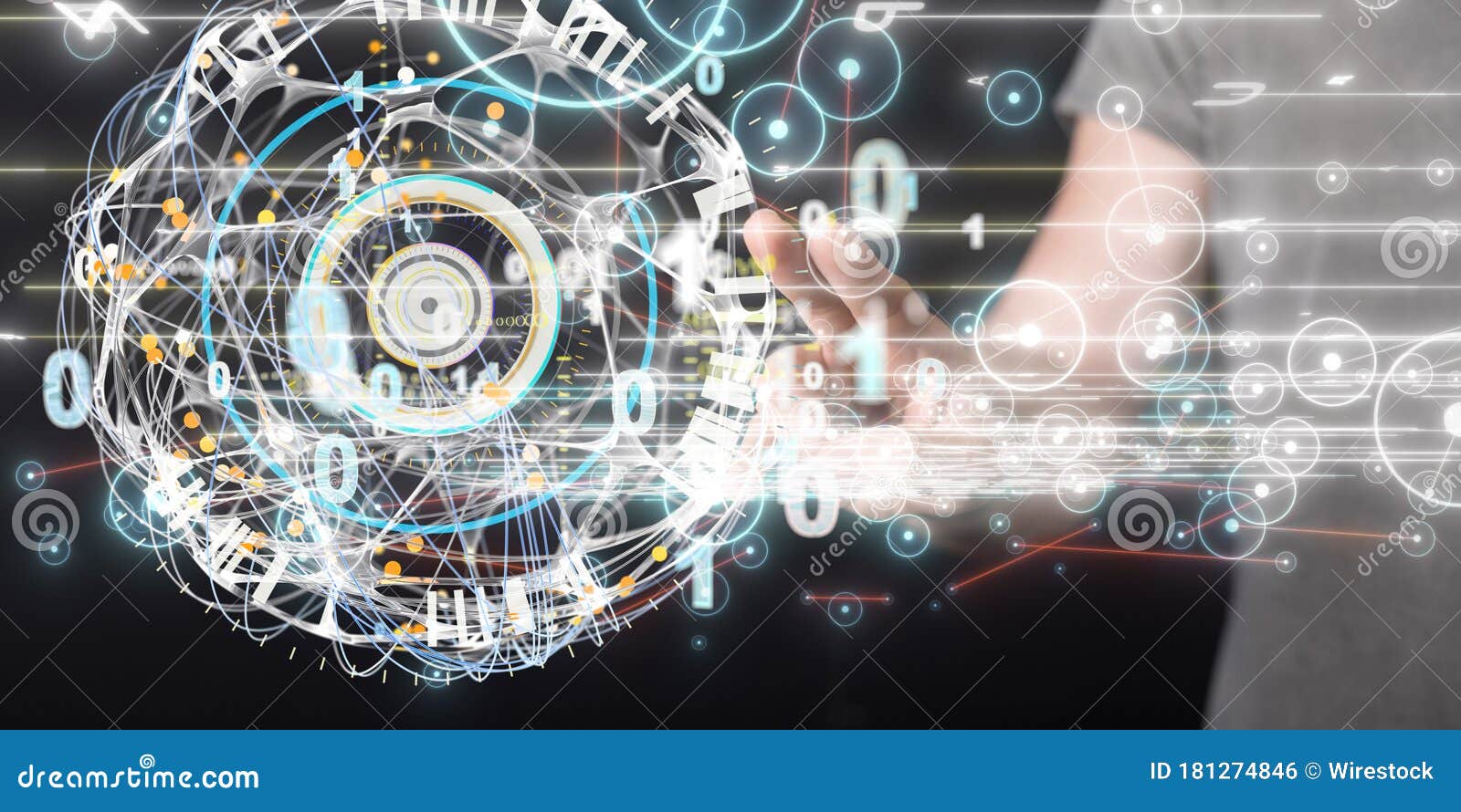 A 3d Social Human Connection Concept Stock Photo - Image of rendering ...