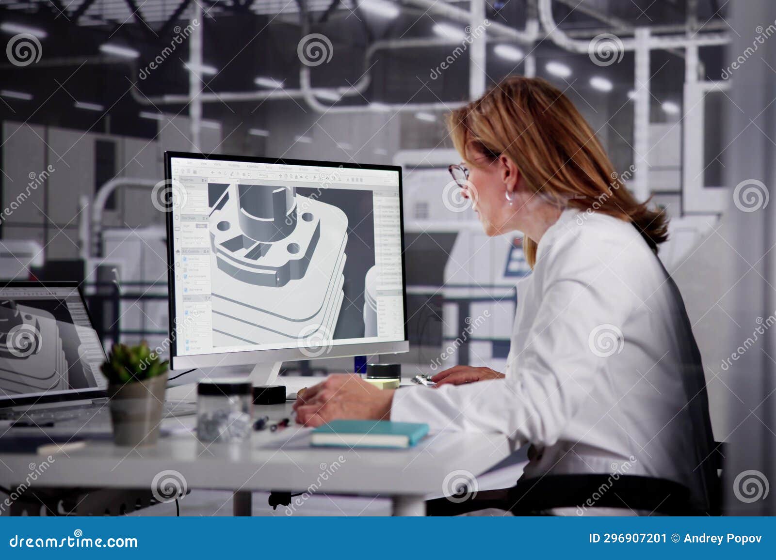 3D Software Engineer Developing Computer Engineering Stock Image ...