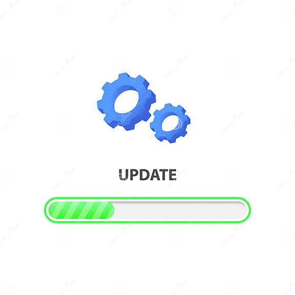 3d Software Update Icon. Download and Install a New Version of the ...