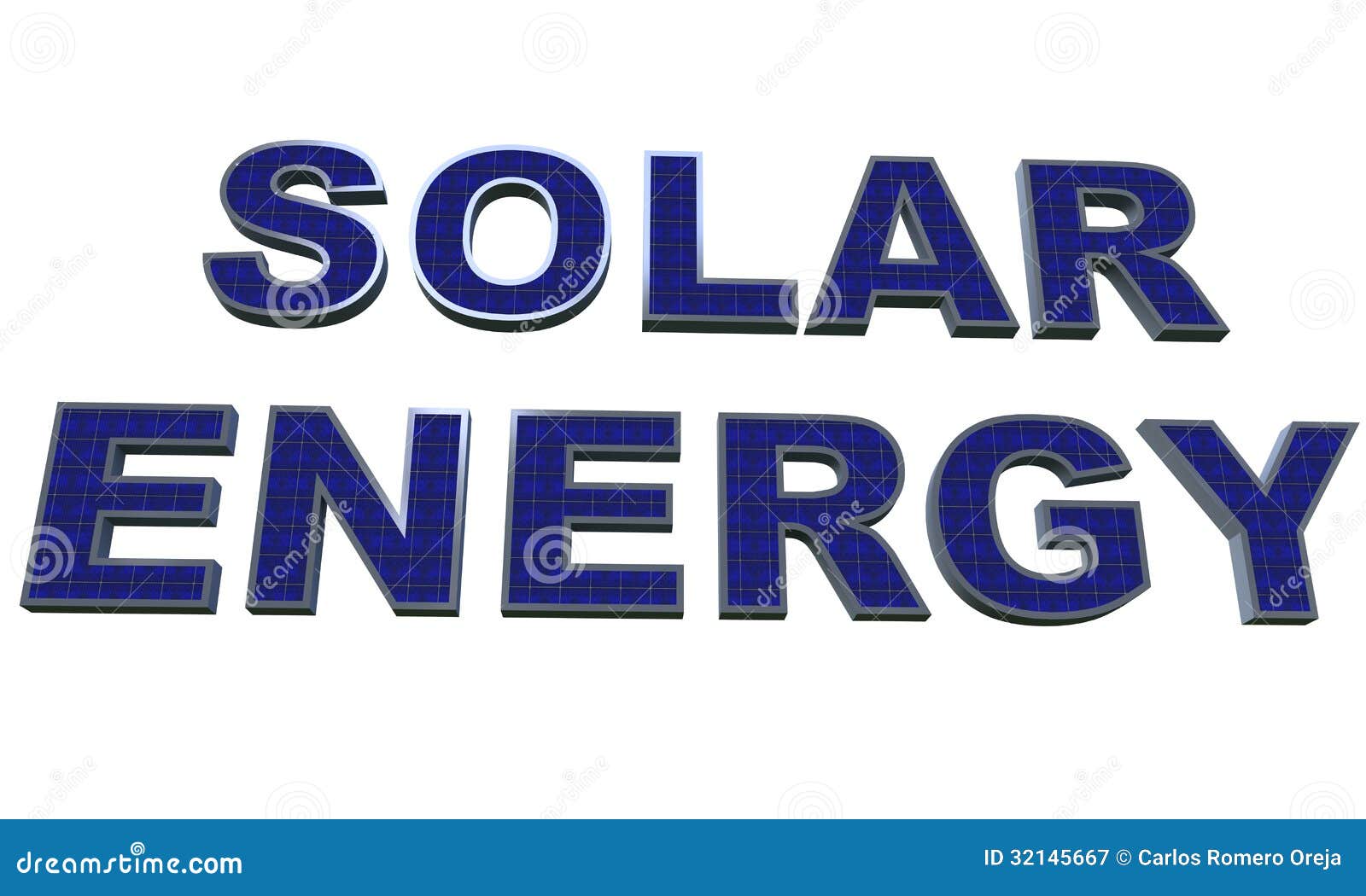 3d solar energy stock illustration. Illustration of alpha - 32145667