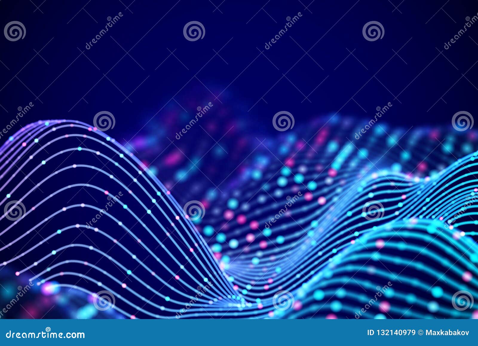 3D Sound Waves with Colored Dots. Big Data Abstract Visualization Stock ... 3D Sound Waves with Colored Dots. Big Data Abstract Visualization Stock ...