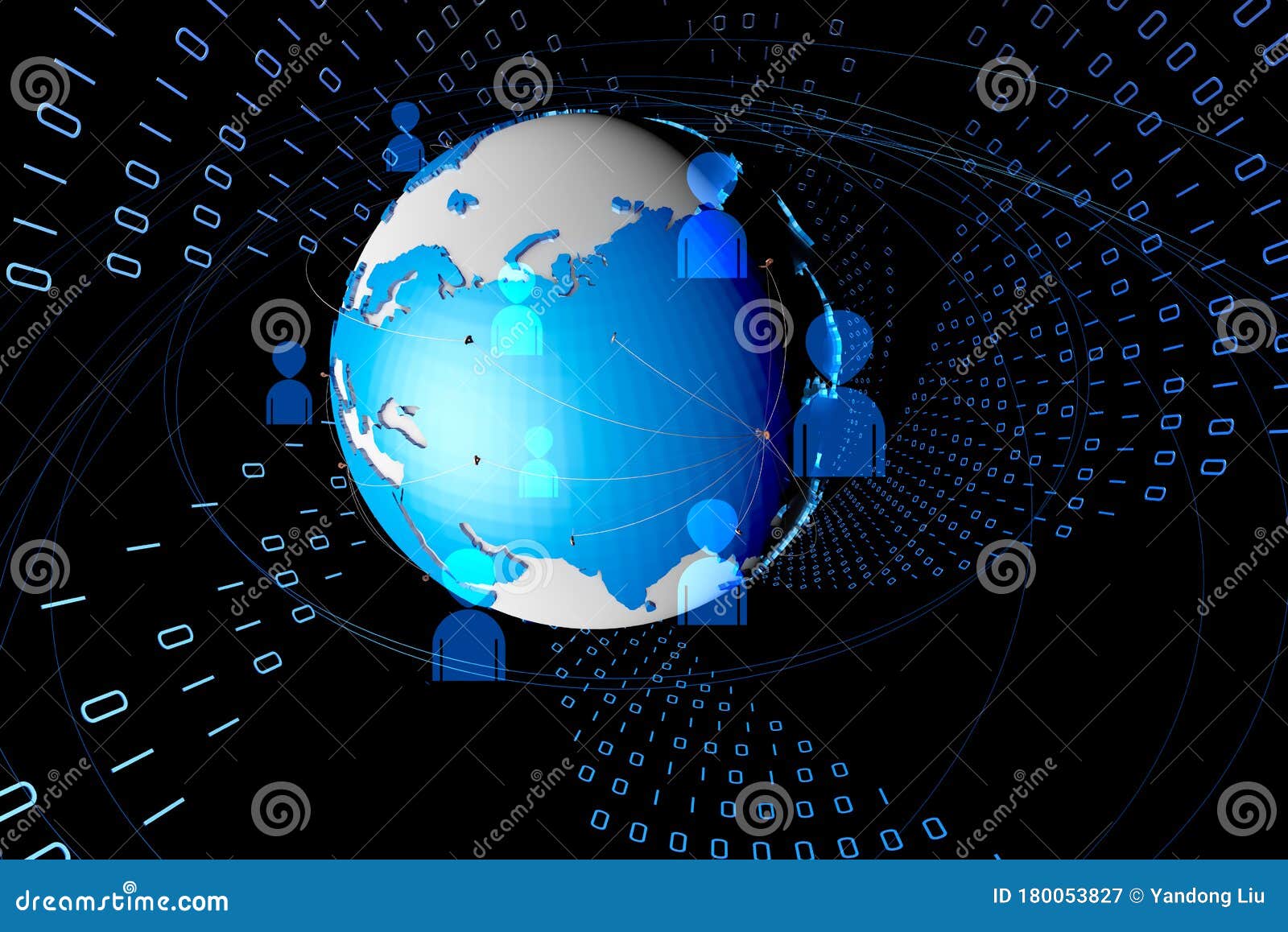 Future Earth Technology, Earth Network Information Transmission Stock ...