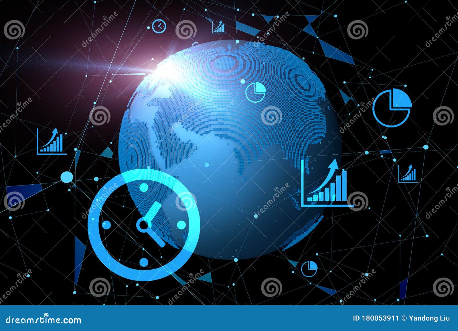 Future Earth Technology, Earth Network Information Transmission Stock ...