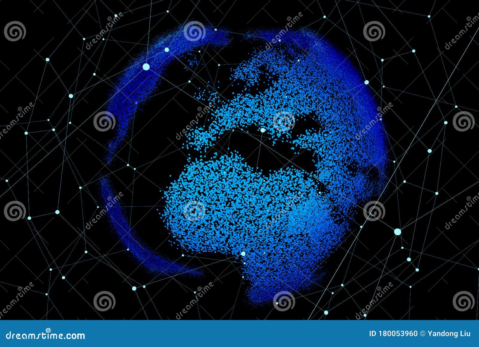 Future Earth Technology, Earth Network Information Transmission Stock ...