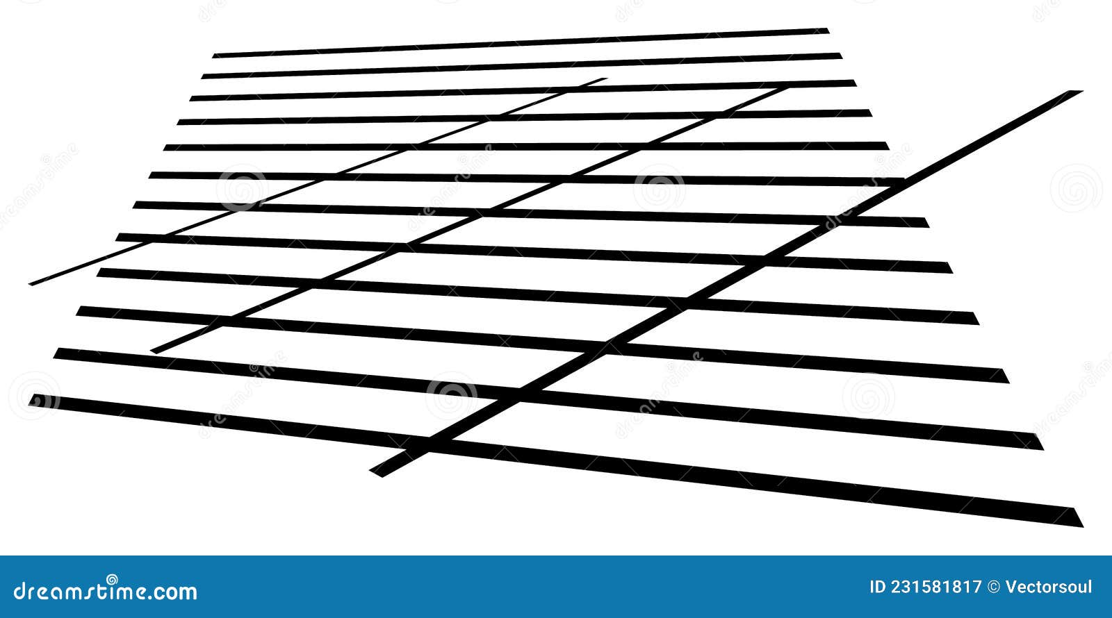 3d Spatial Grid, Mesh, Grating and Lattice Abstract Geometric Shape ...