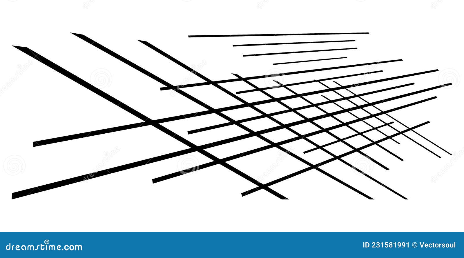 3d Spatial Grid, Mesh, Grating and Lattice Abstract Geometric Shape ...