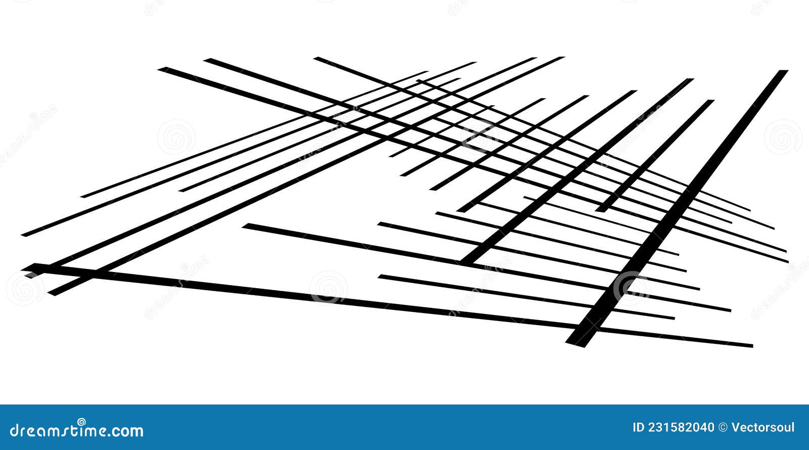 3d Spatial Grid, Mesh, Grating and Lattice Abstract Geometric Shape ...