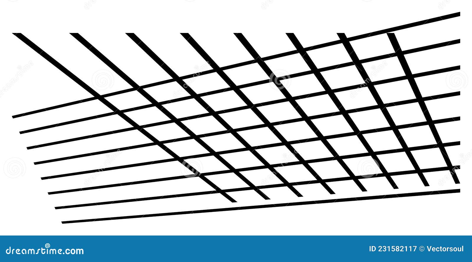 3d Spatial Grid, Mesh, Grating and Lattice Abstract Geometric Shape ...