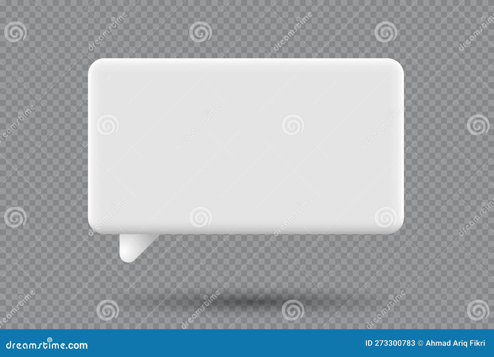 3d Speech Bubble Icon. 3d Chat Icon. Chat Message Icon. White Text Box ...