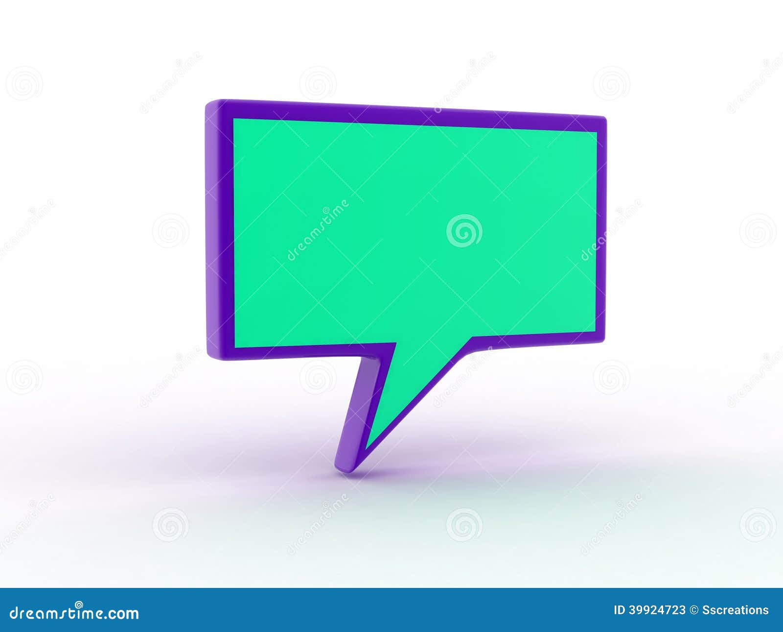 3D speech bubbles stock illustration. Illustration of comment - 39924723