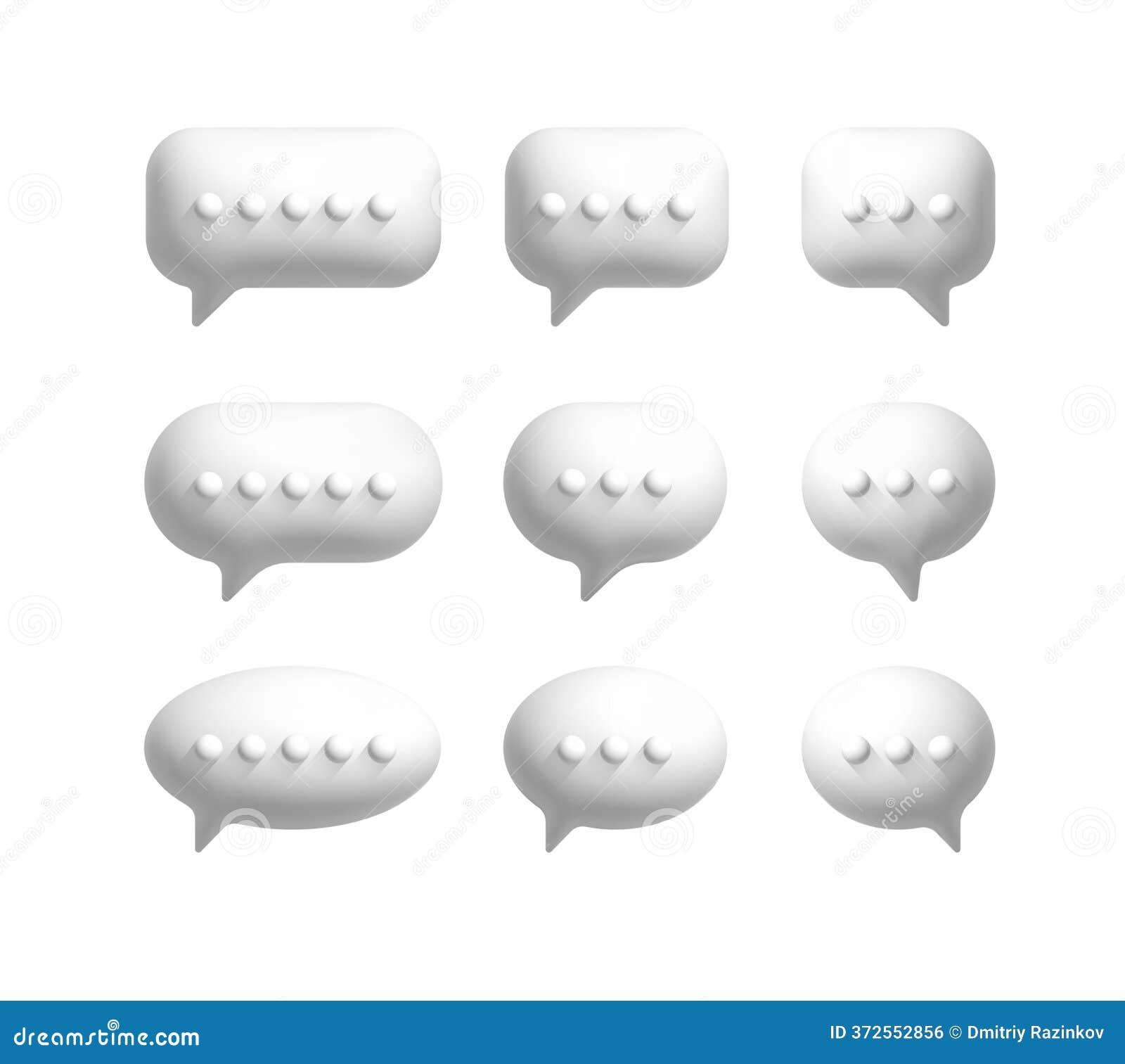 Chat Balloon Bars Infographic Cartoon Vector | CartoonDealer.com #103555885