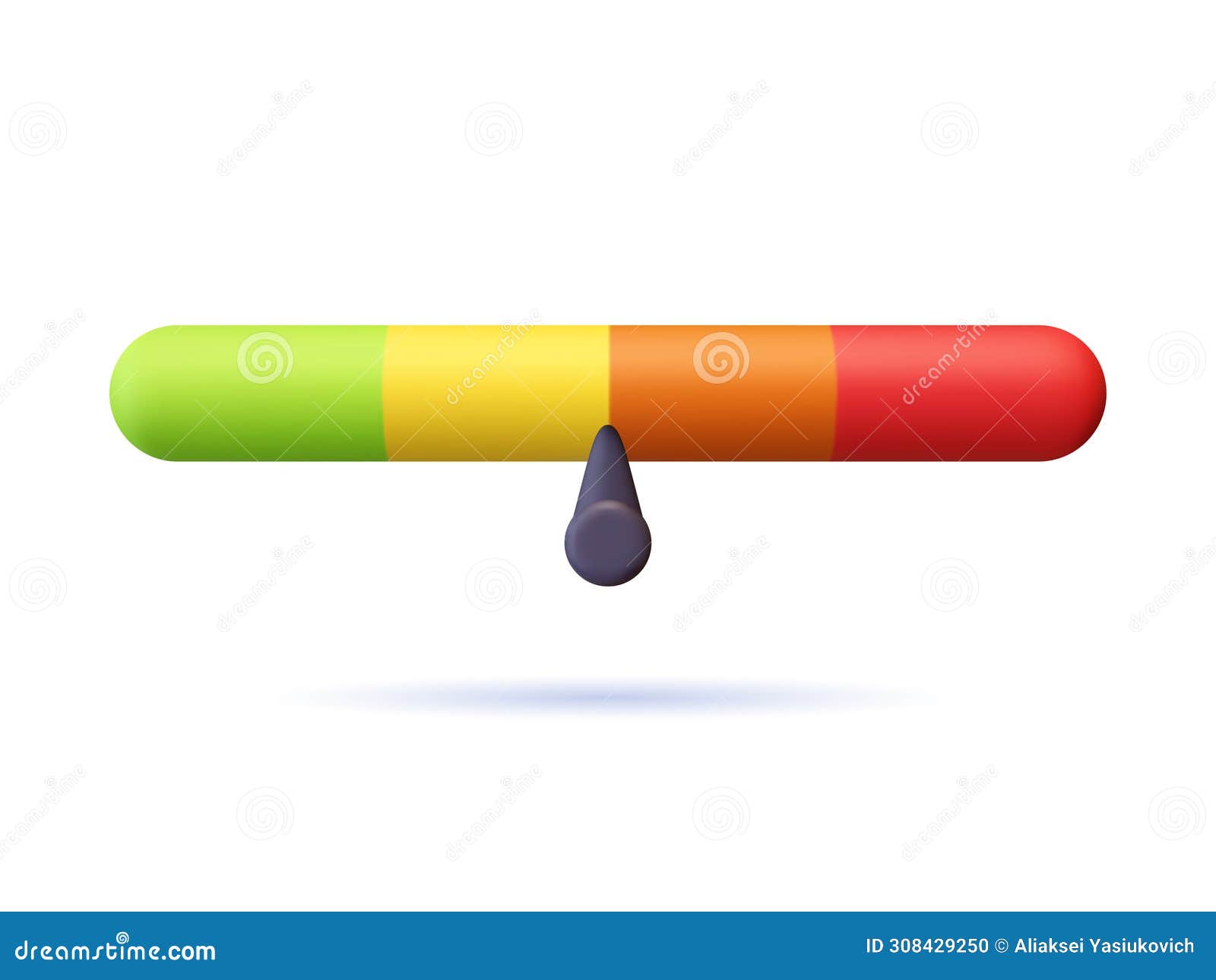 3D speed vector icon. stock vector. Illustration of measure - 308429250