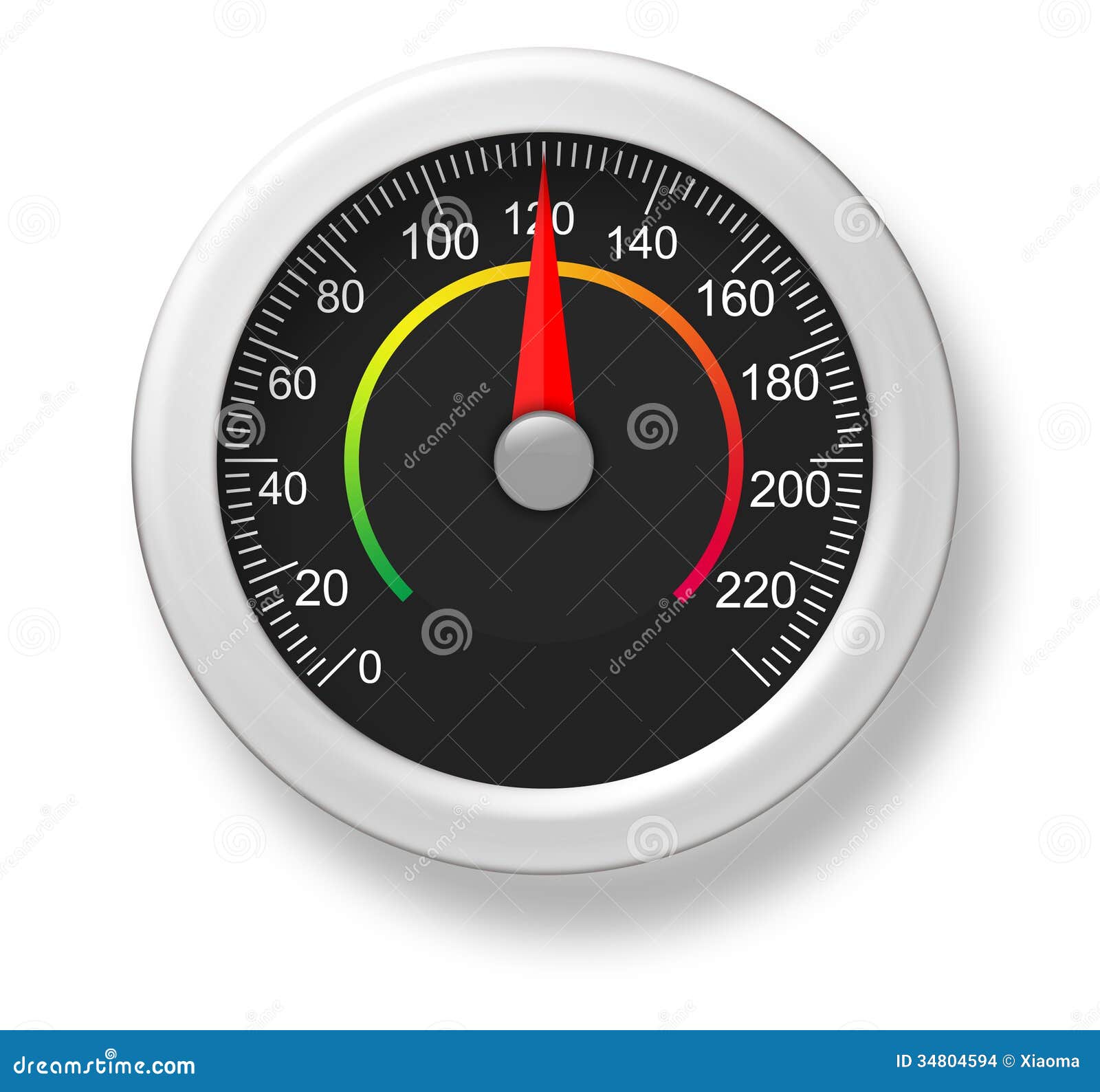 A 3d speedometer stock illustration. Illustration of speed - 34804594