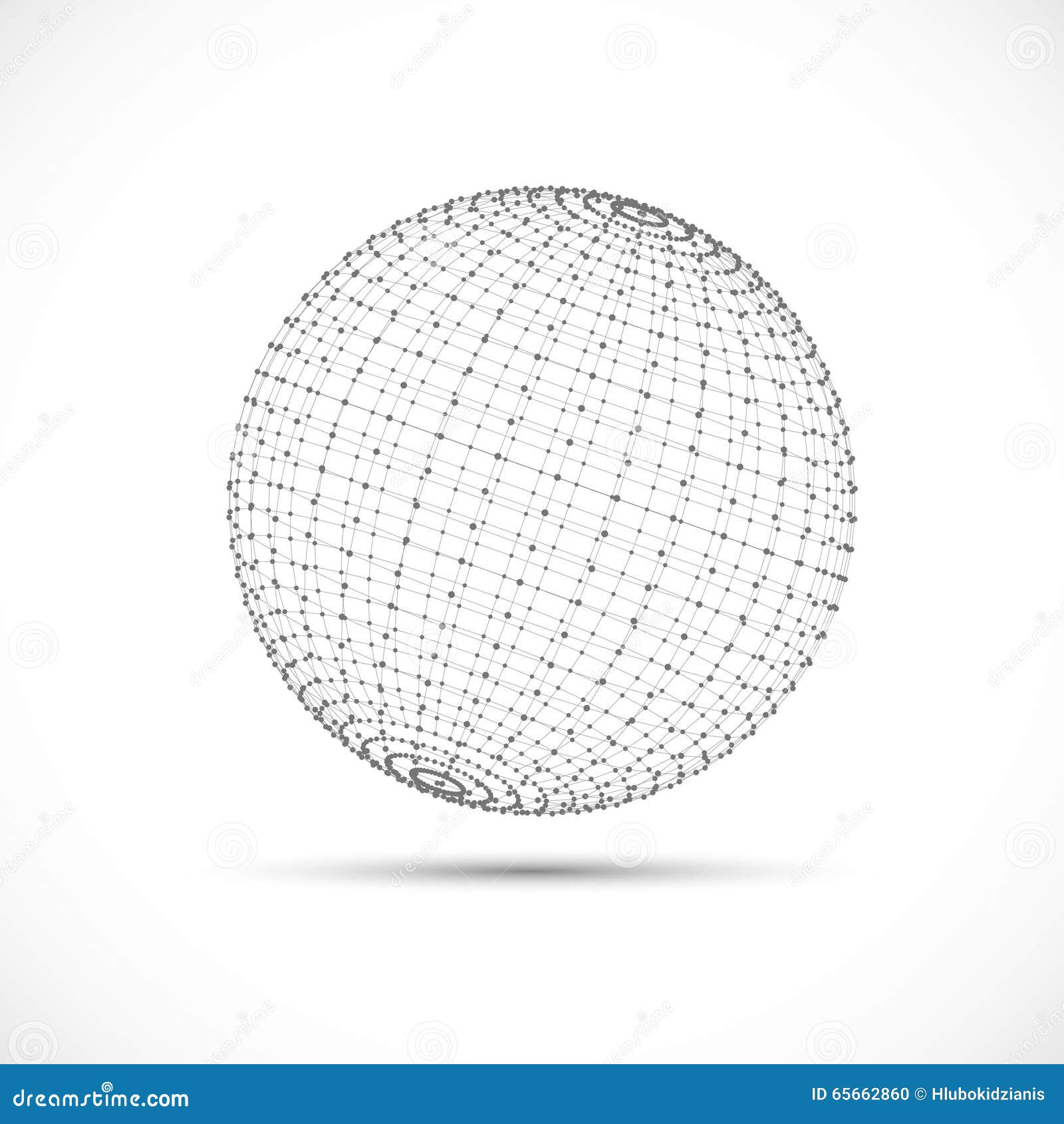 3D sphere stock vector. Illustration of tech, abstract - 65662860