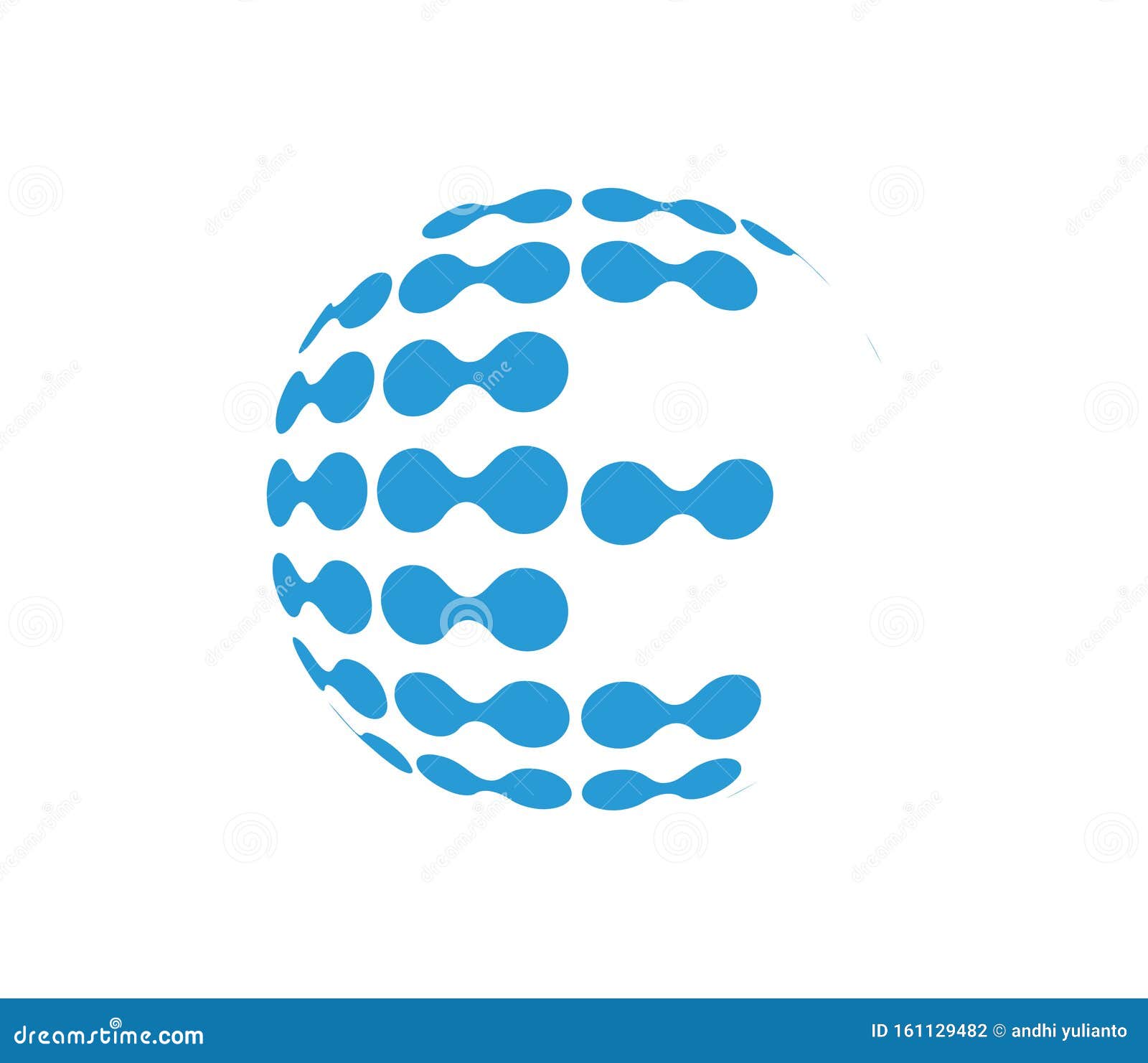 3d Sphere Globe High Technology Digital Network Vector Logo Design ...