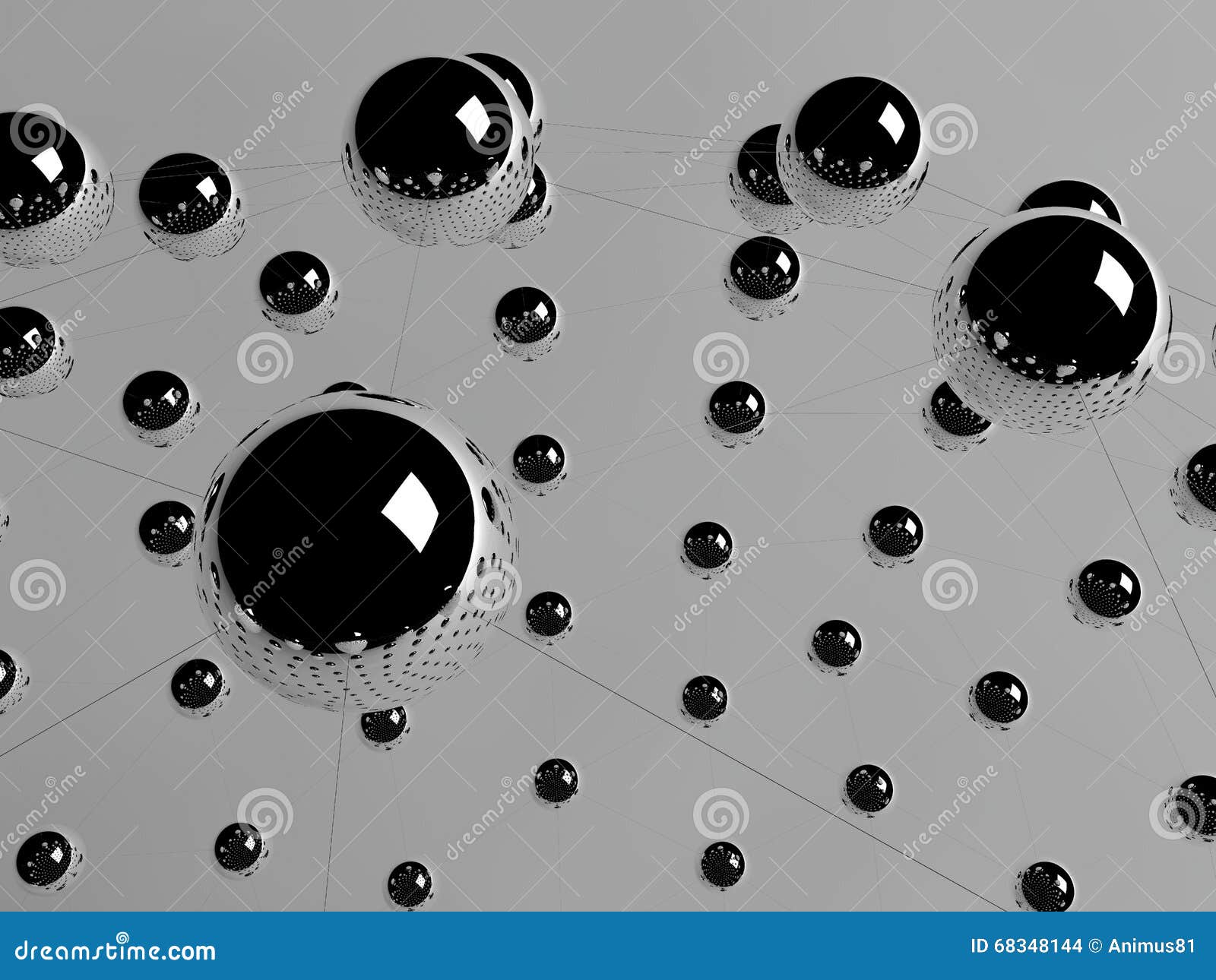 3d sphere stock illustration. Illustration of line, microscopic - 68348144