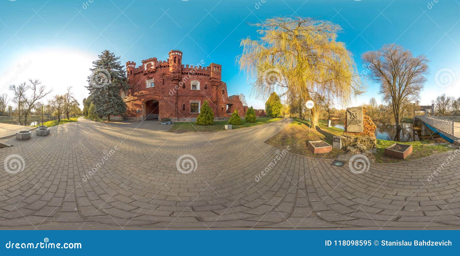 Equirectangular Projection Environment Map. Full Spherical Panorama Of ...