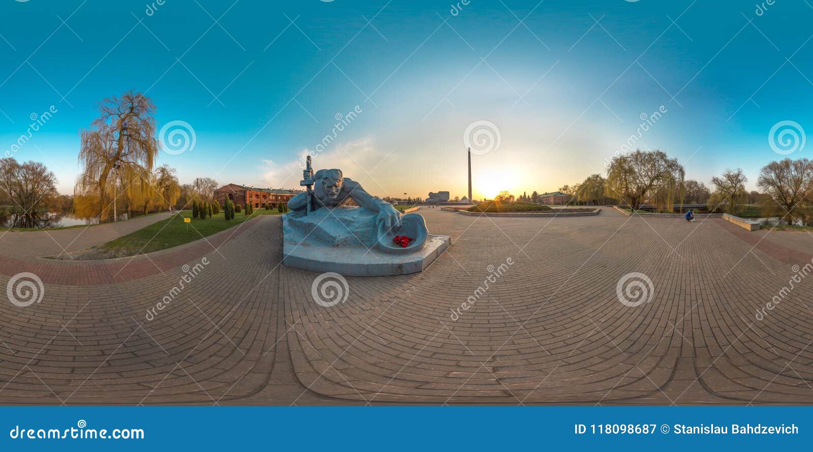 Equirectangular Projection Environment Map. Full Spherical Panorama Of ...