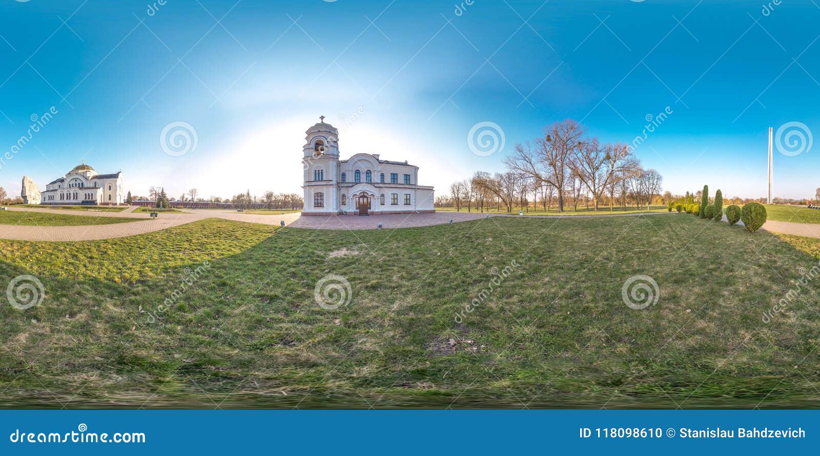 3D Spherical Panorama with 360 Viewing Angle. Ready for Virtual Reality ...