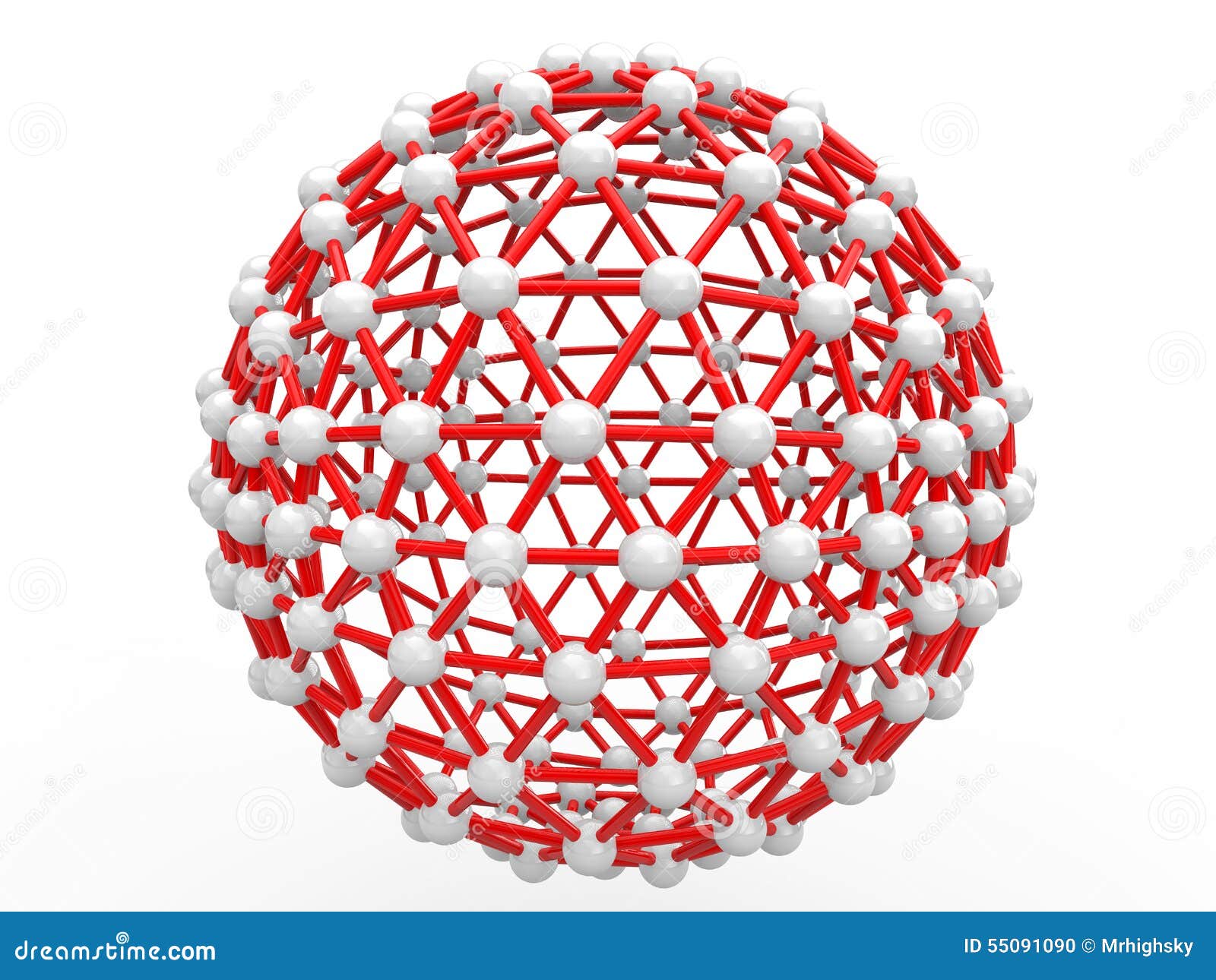 3d Spherical Scientific Geometric Structure Stock Illustration ... 3d Spherical Scientific Geometric Structure Stock Illustration ...