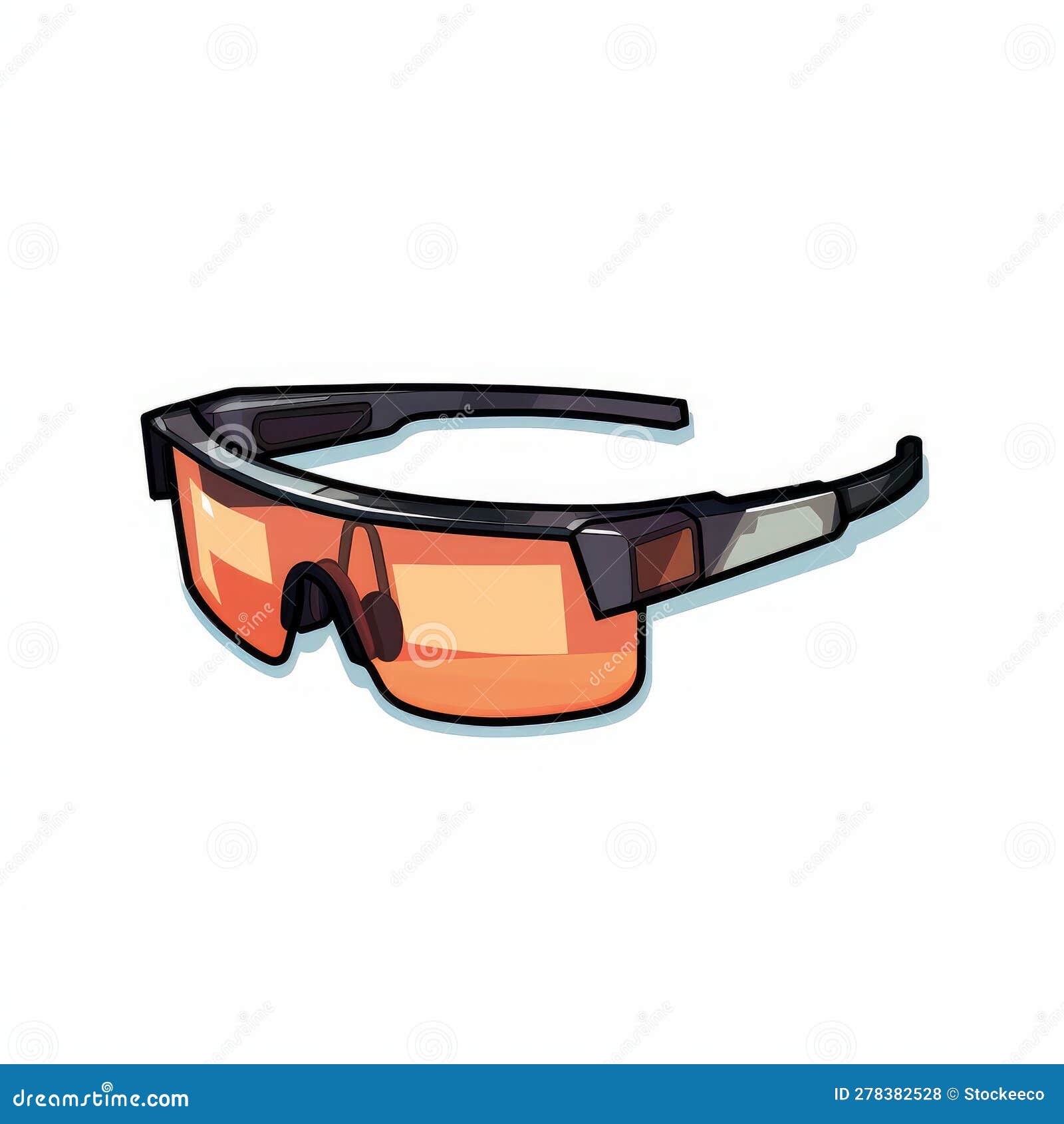 2d Sprite of Augmented Reality Glasses in Comic Style Stock Photo ...