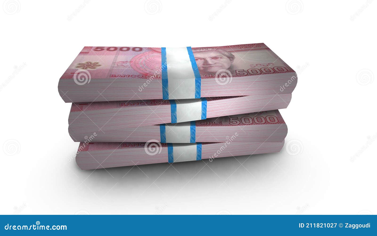 Stack Of 5000 Sri Lankan Rupee Notes. Stock Image | CartoonDealer.com ...