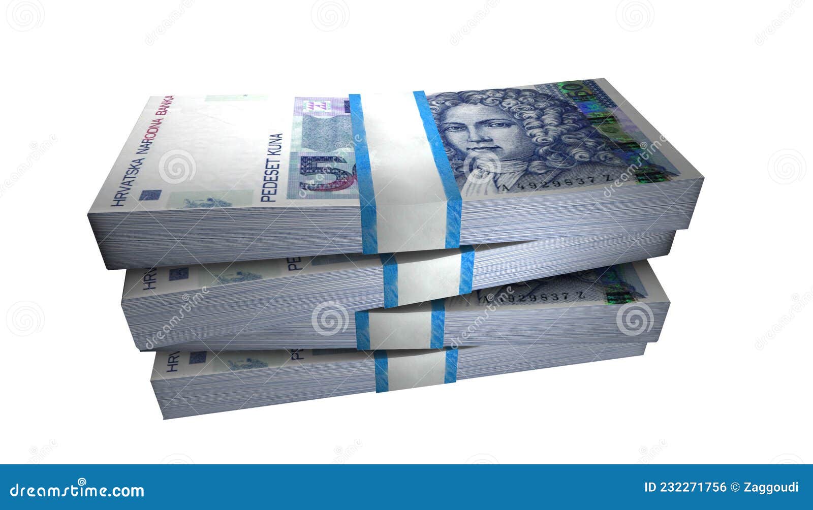 3D Stack Banknote Of Cape Verde 2000 Escudos Money Royalty-Free Cartoon ...