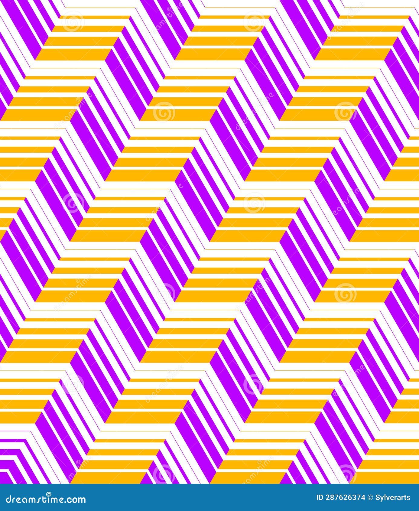 3D Stair Minimal Lined Seamless Pattern. Stock Vector - Illustration of ...