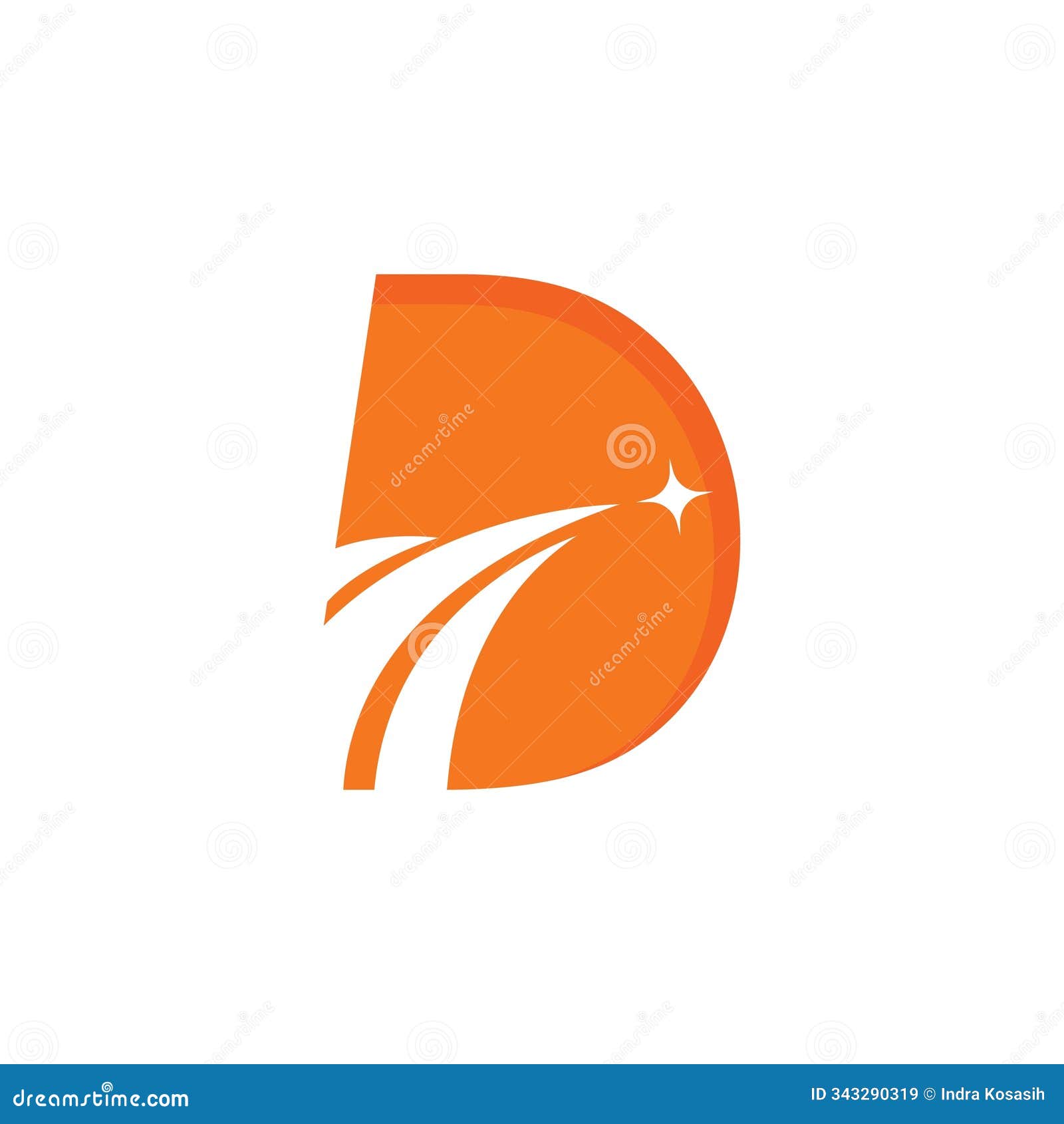 D Star Logo Vector Icon Illustration Design.D Logo Vectior, Star with D ...