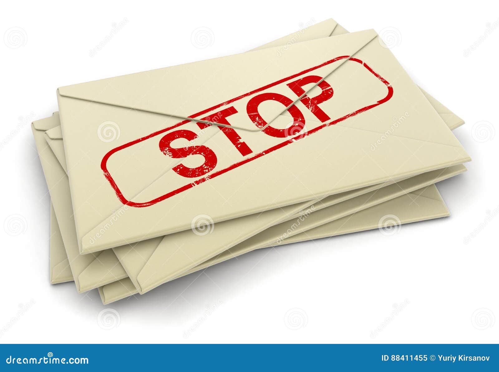 3d Stop letters stock illustration. Illustration of confidential - 88411455