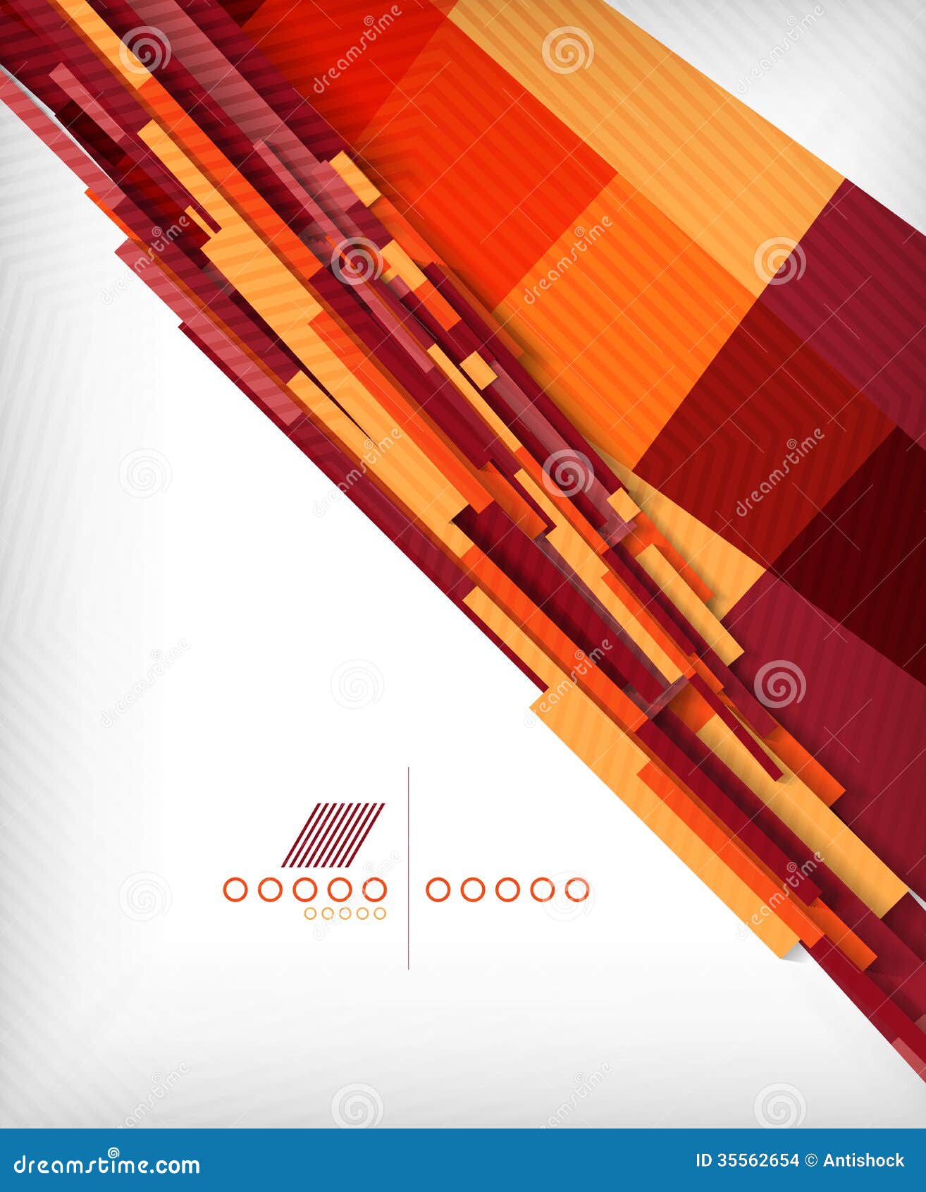 3d Straight Lines Geometric Shape Background Stock Vector ...